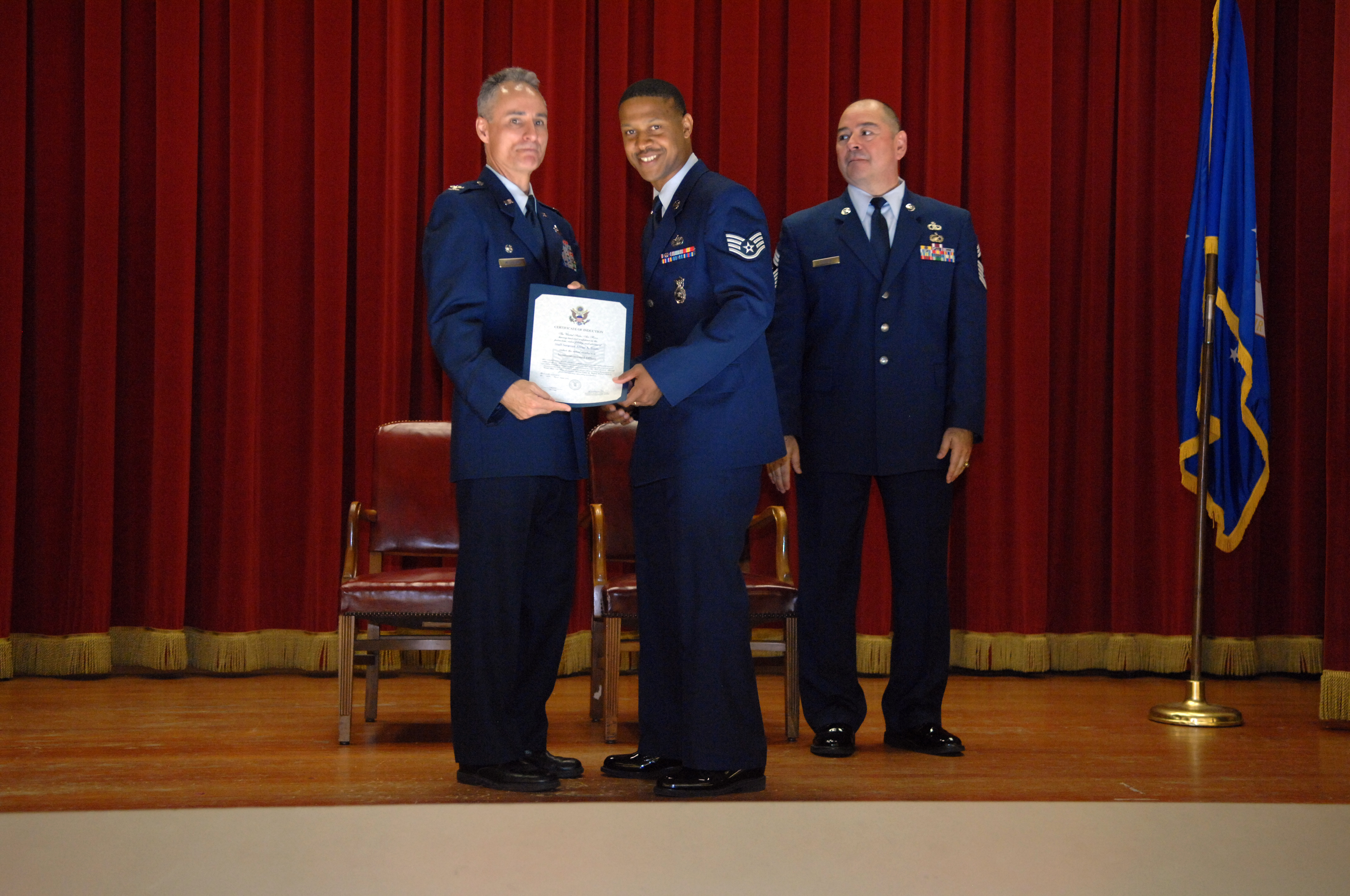 NCO and SNCO Induction Ceremony > March Air Reserve Base > Article Display