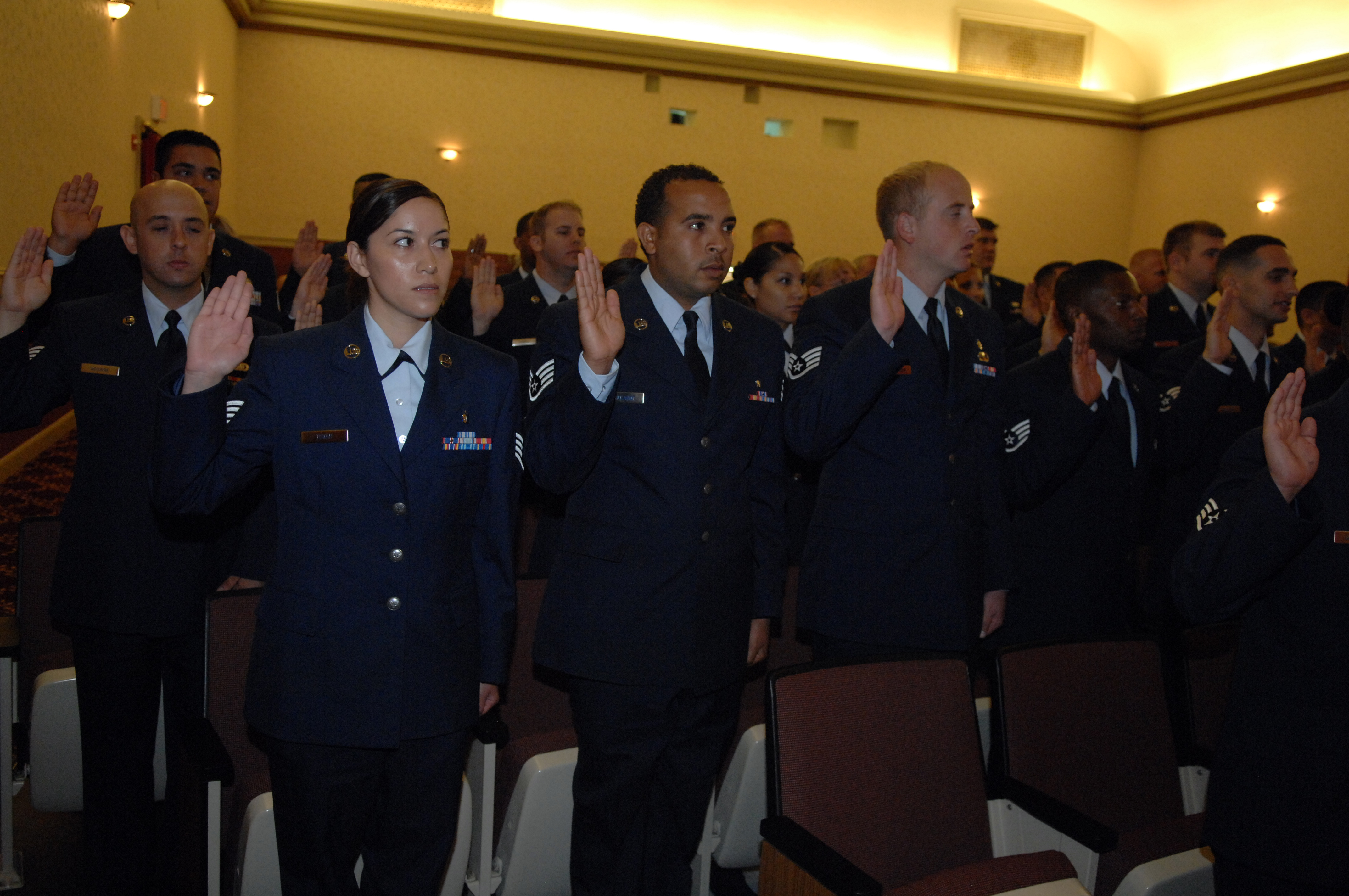 NCO and SNCO Induction Ceremony
