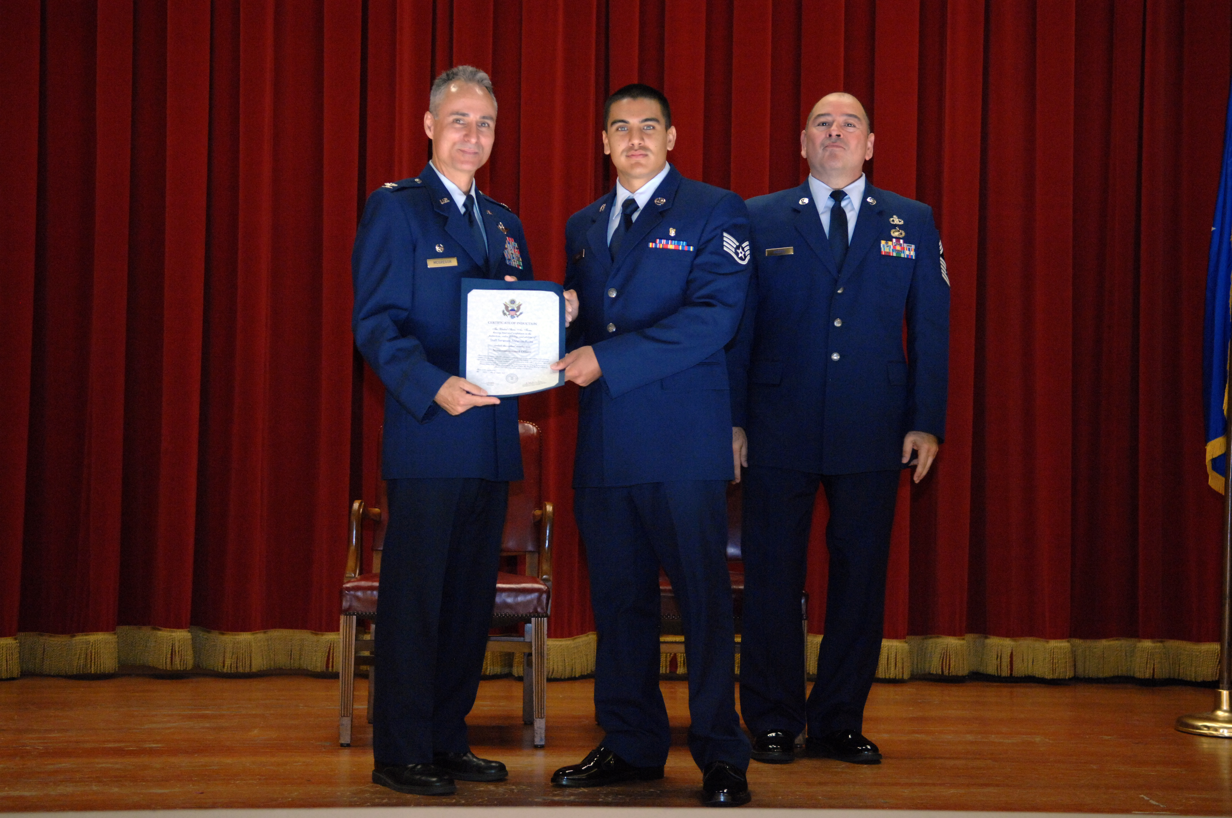 NCO and SNCO Induction Ceremony