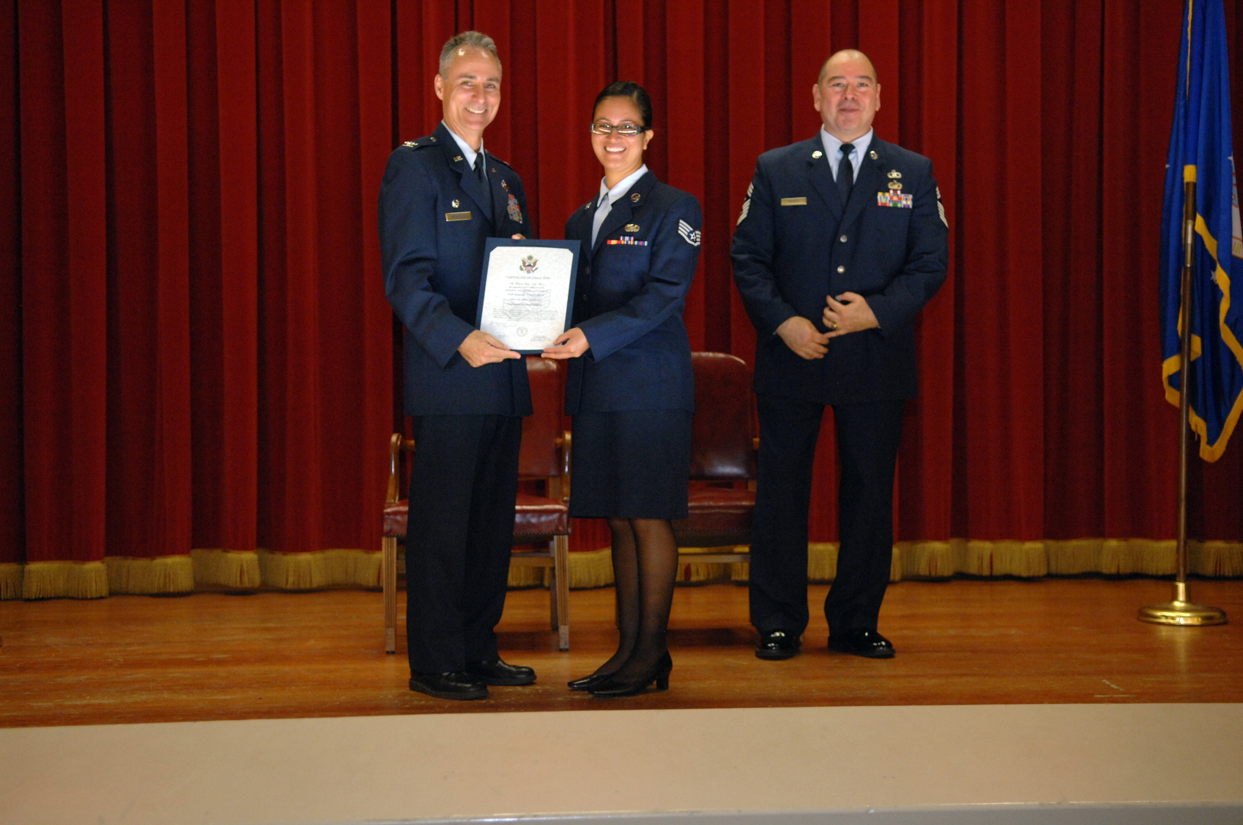 NCO and SNCO Induction Ceremony > March Air Reserve Base > Article Display