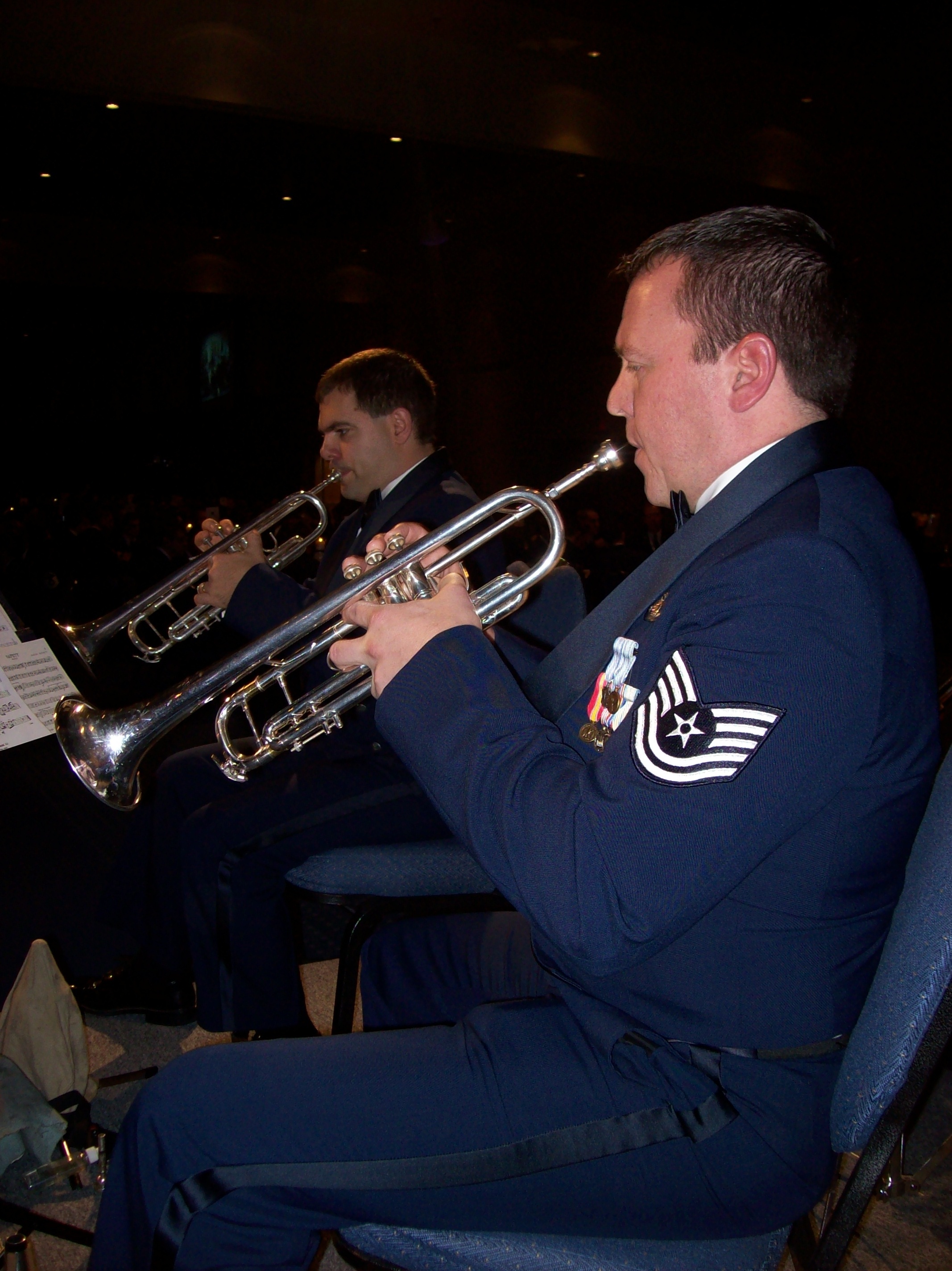 Brass in Blue Performs at AFSOC Order of the Sword Award Ceremony