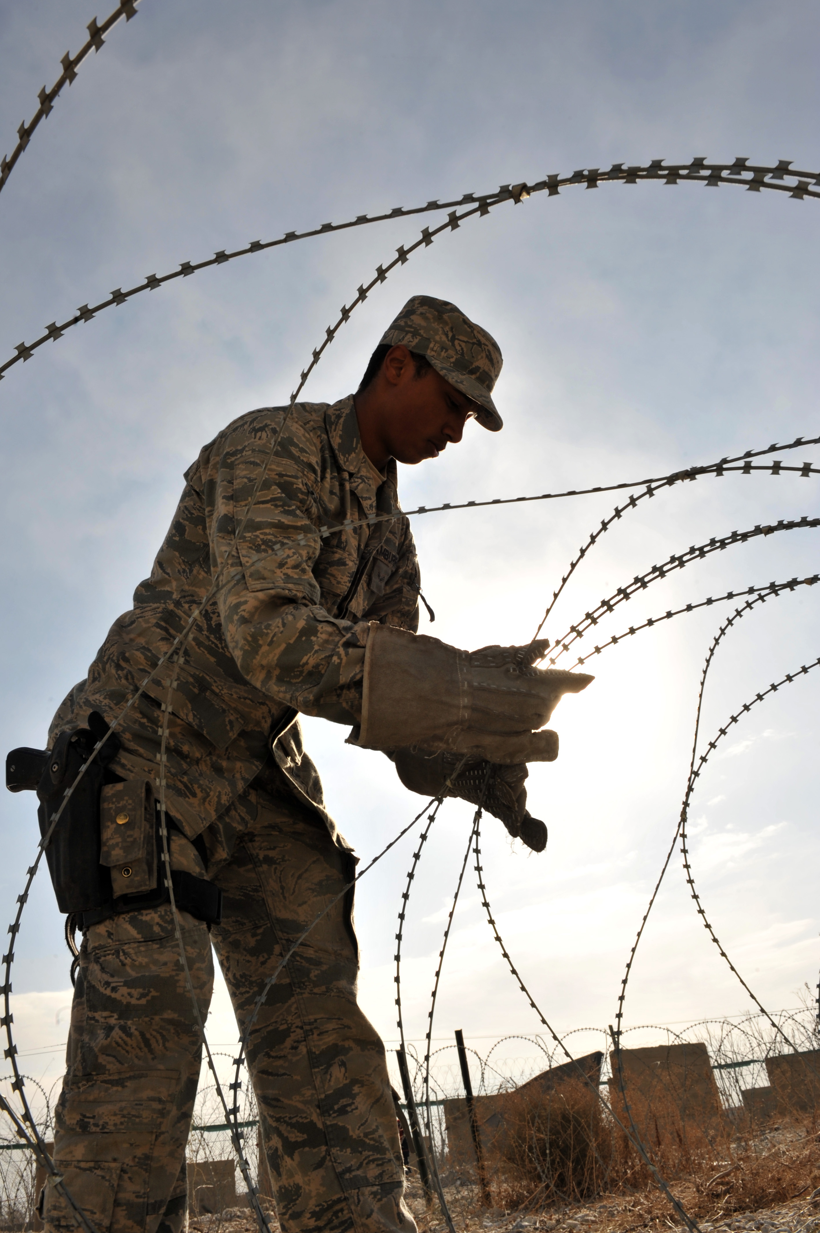 455th ESFS Airmen achieve mission through friendship, relating to ...