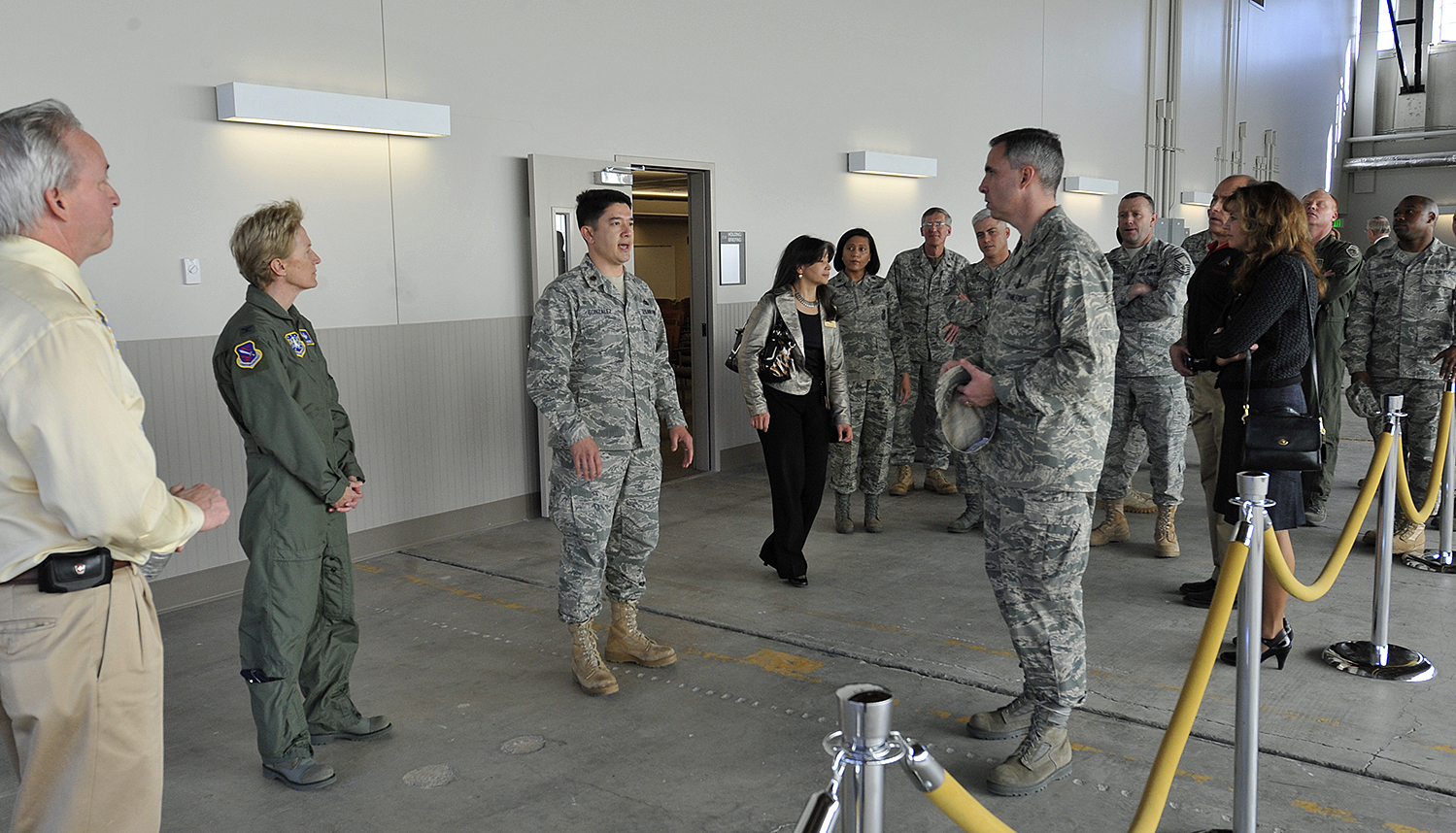 21st Space Wing celebrates re-opening of LRS deployment facility ...