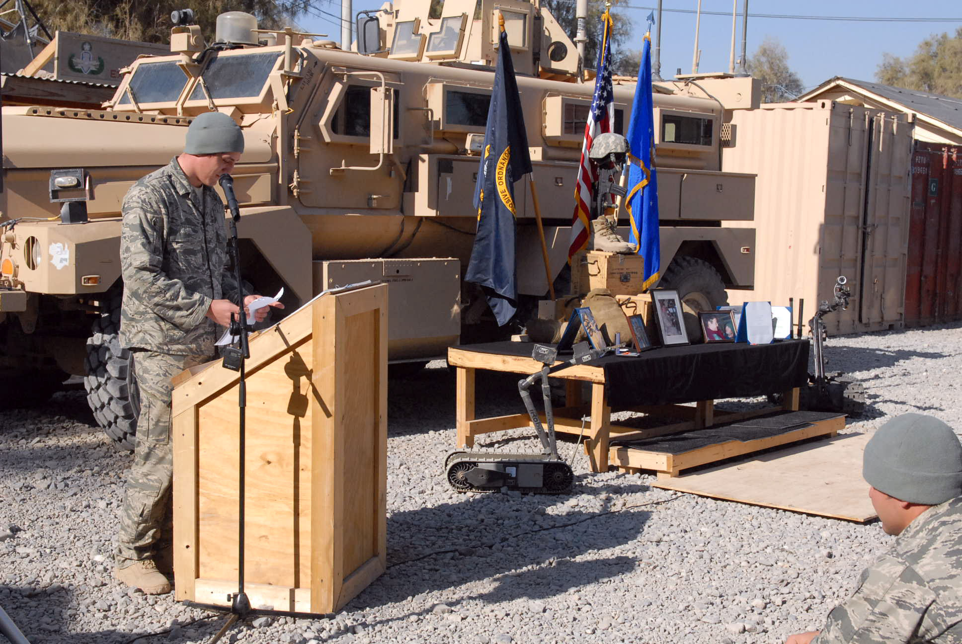 Fallen EOD Airman remembered > U.S. Air Forces in Europe - Air Forces ...