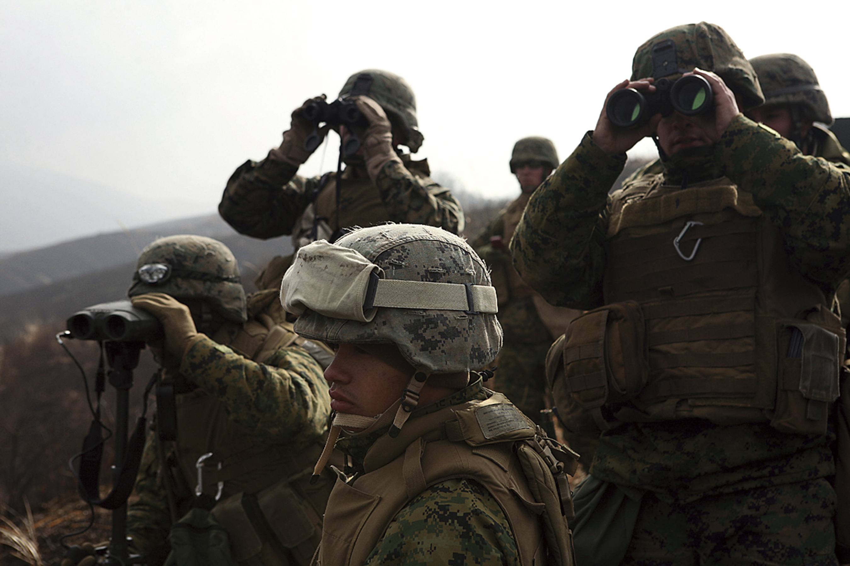 Observers identify targets, location for Artillery > Marine Corps ...