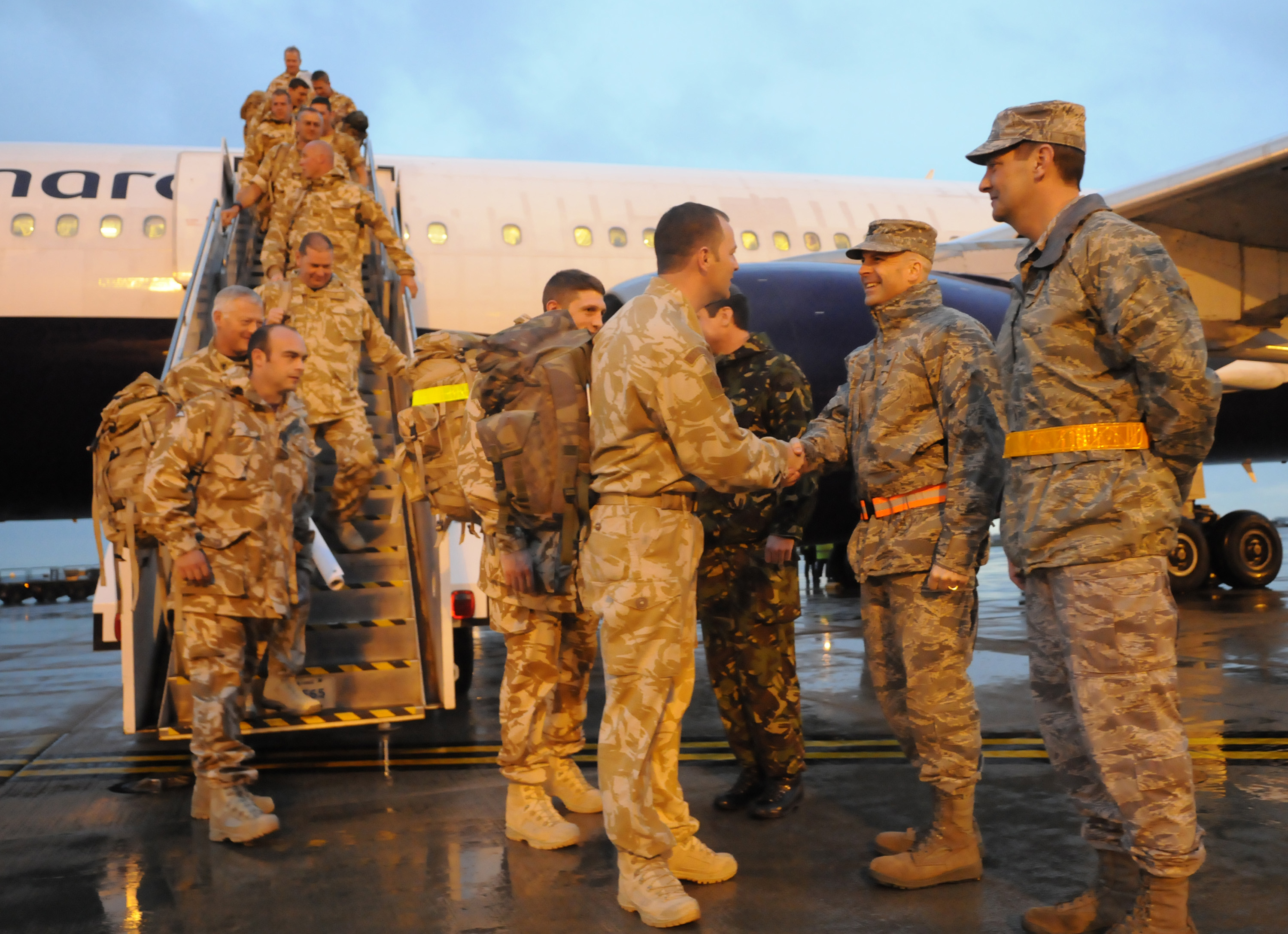 RAF airmen redeploy through RAF Mildenhall > Royal Air Force Mildenhall ...