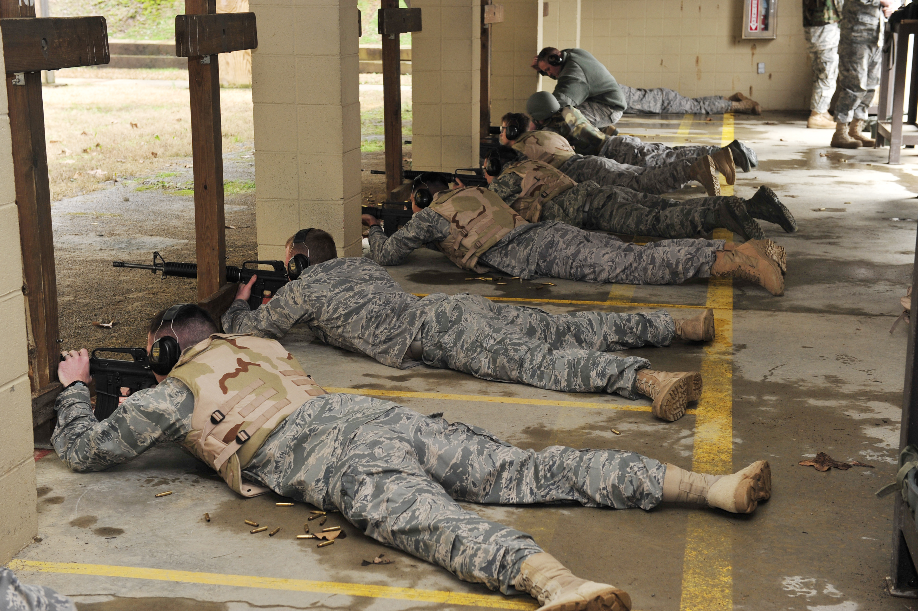 Airmen train in combat arms > Little Rock Air Force Base > Display