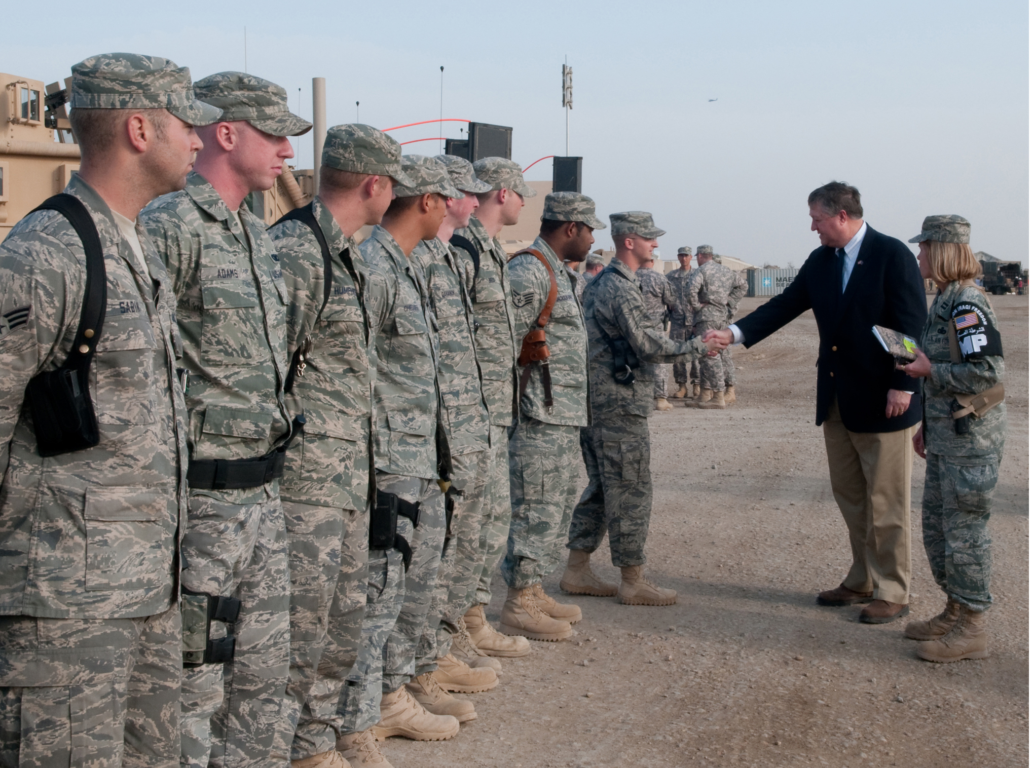 Secretary of the Air Force visits Ali Airmen