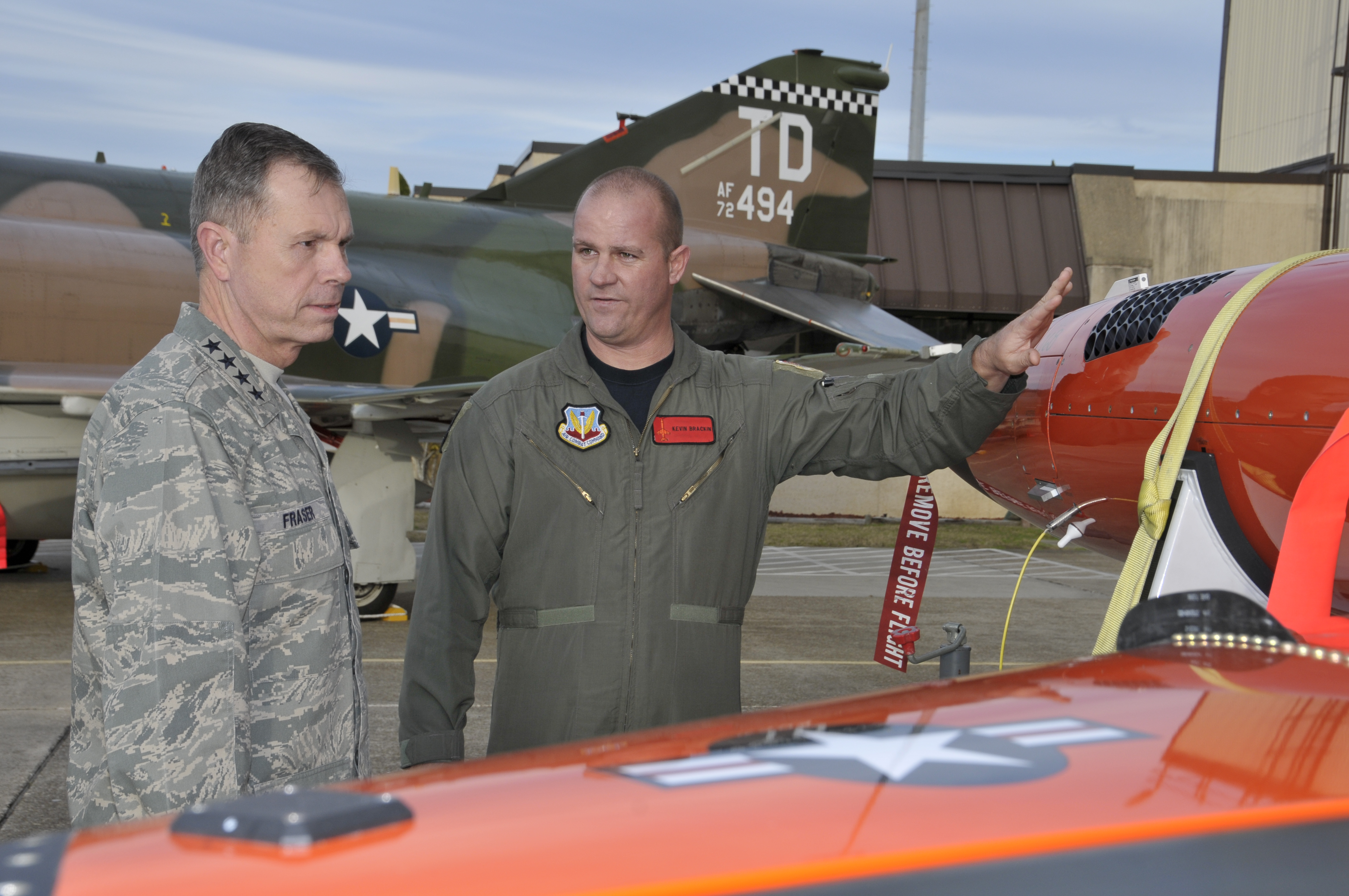 ACC's top general visits 1st Air Force > Air Combat Command > Article ...