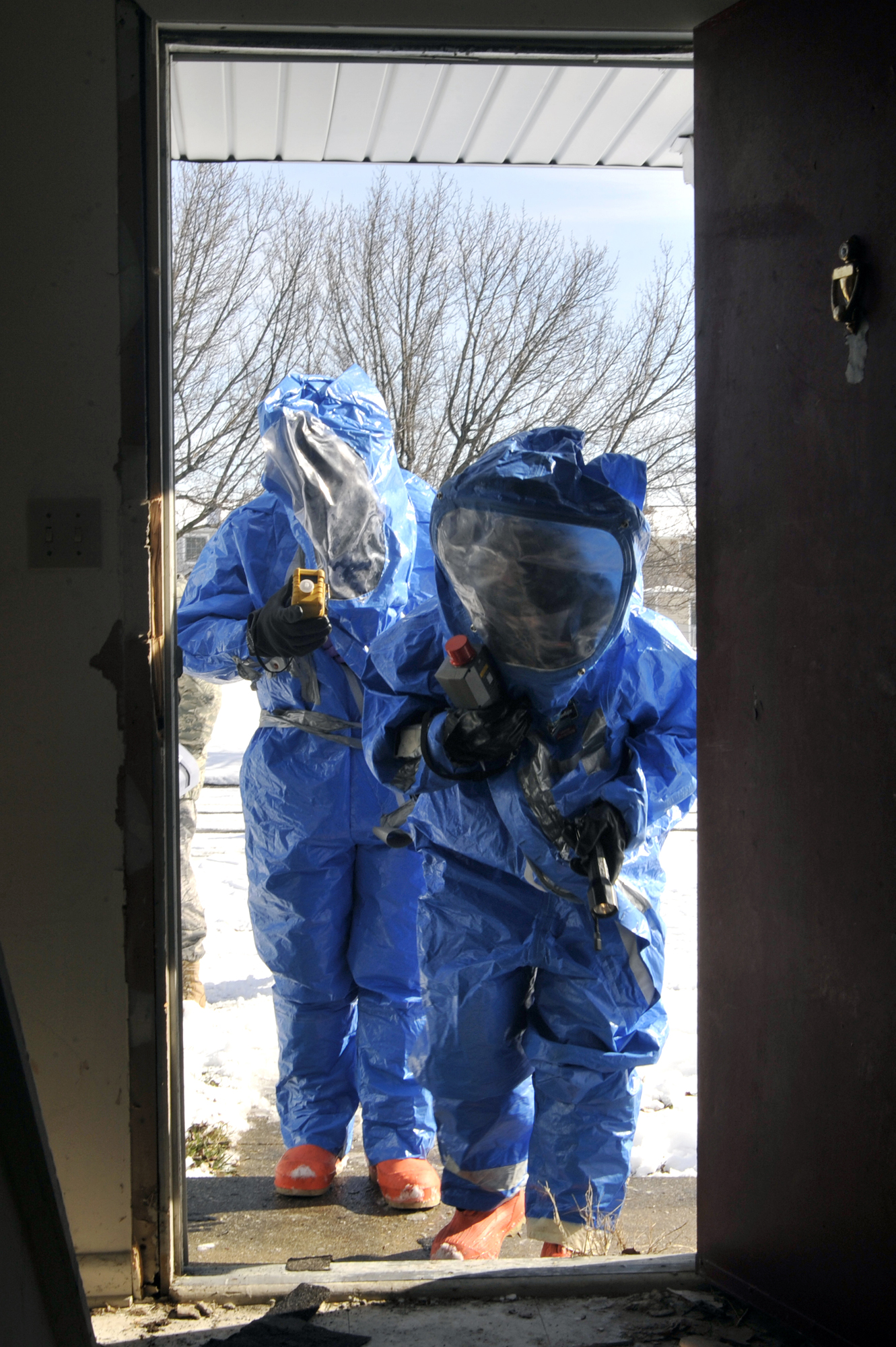 Airmen stay sharp with HAZMAT exercise