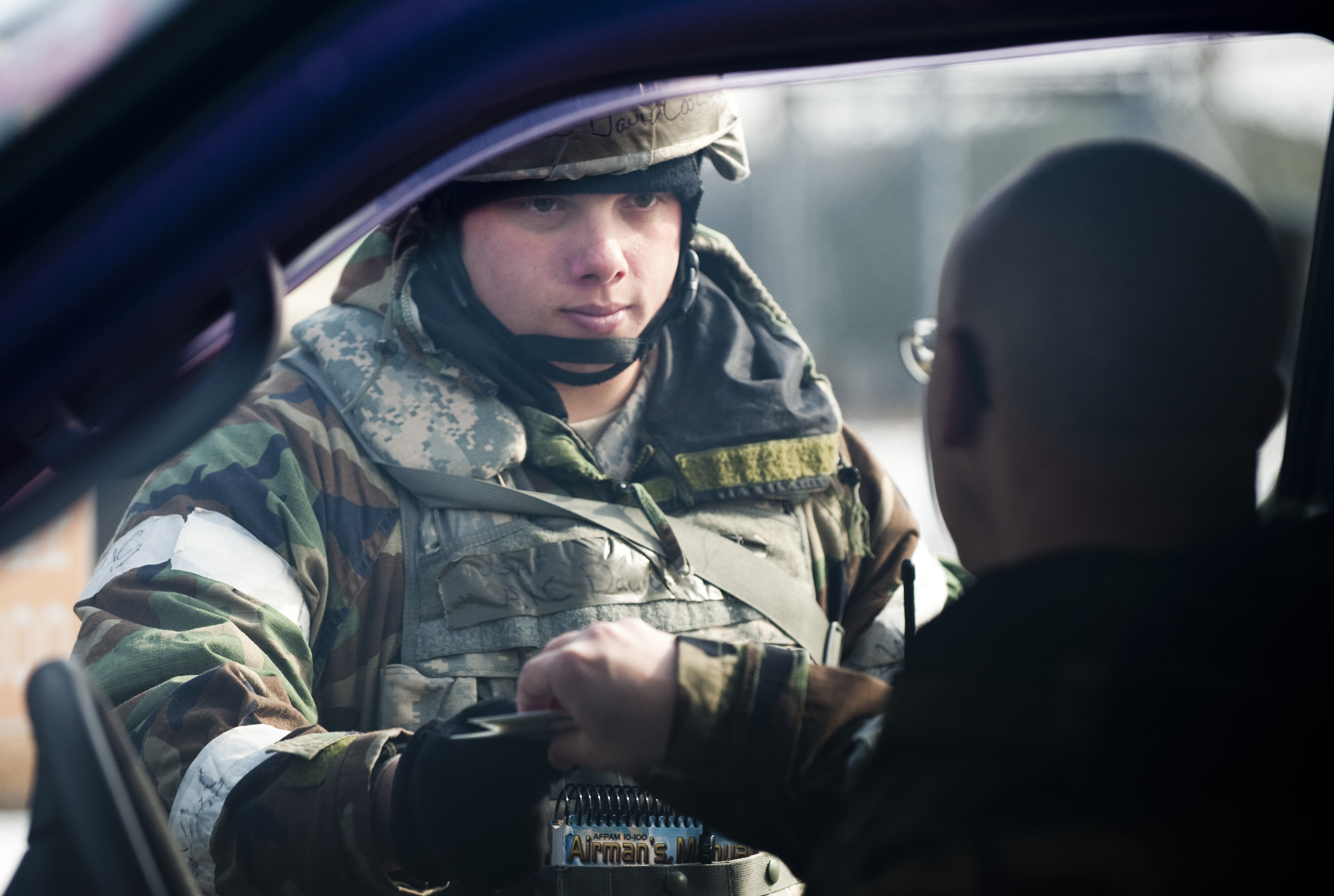 Entry controllers maintain security during exercise > Misawa Air Base ...