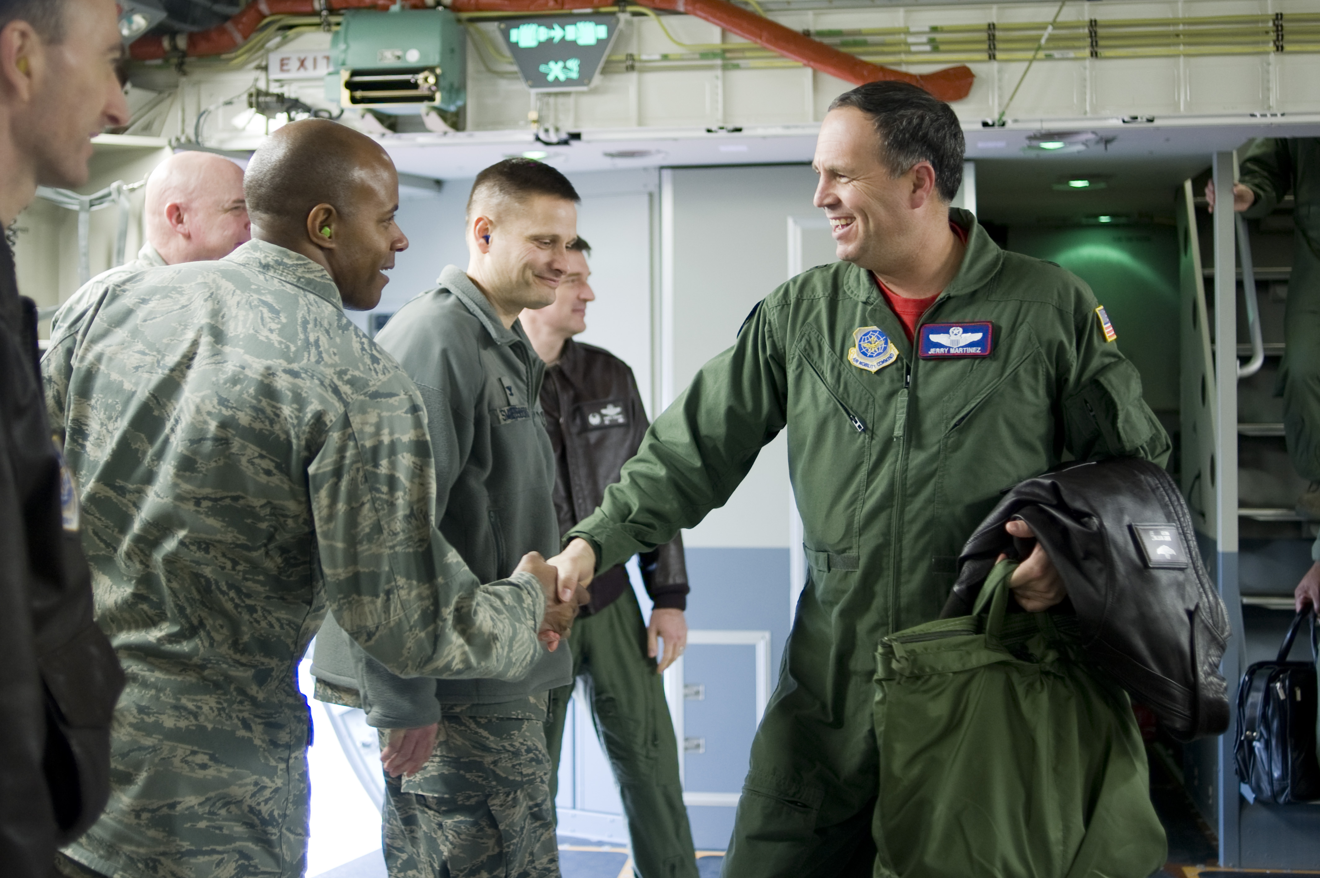 Brig Gen Jerry Martinez visit