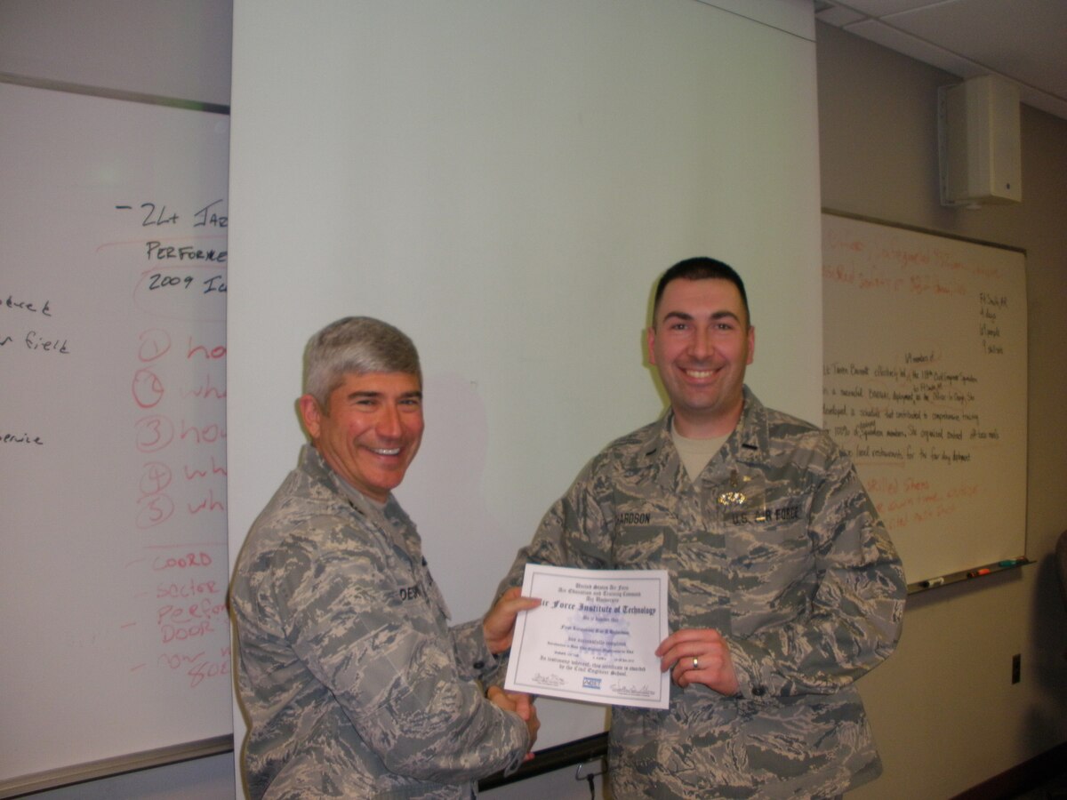 The 174th Fighter Wing's Newest Civil Engineer Officer > 174th Attack ...