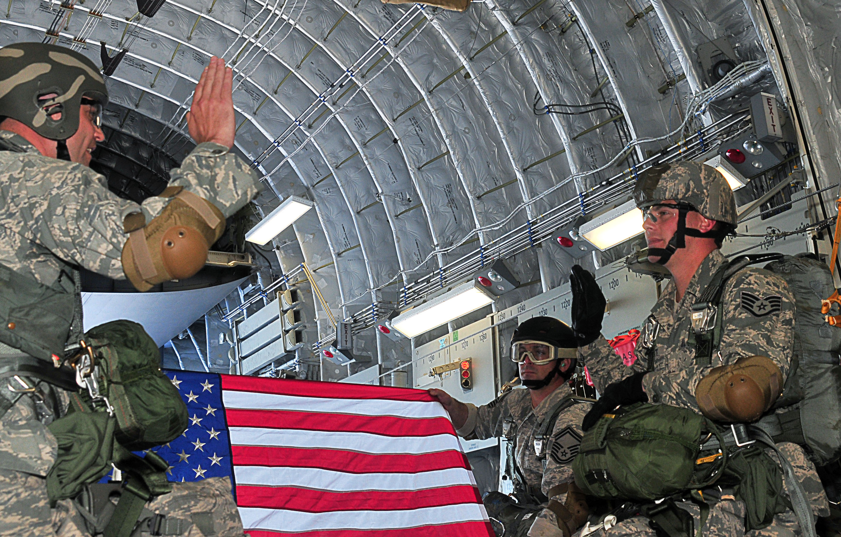 SSgt McDermott re-enlists