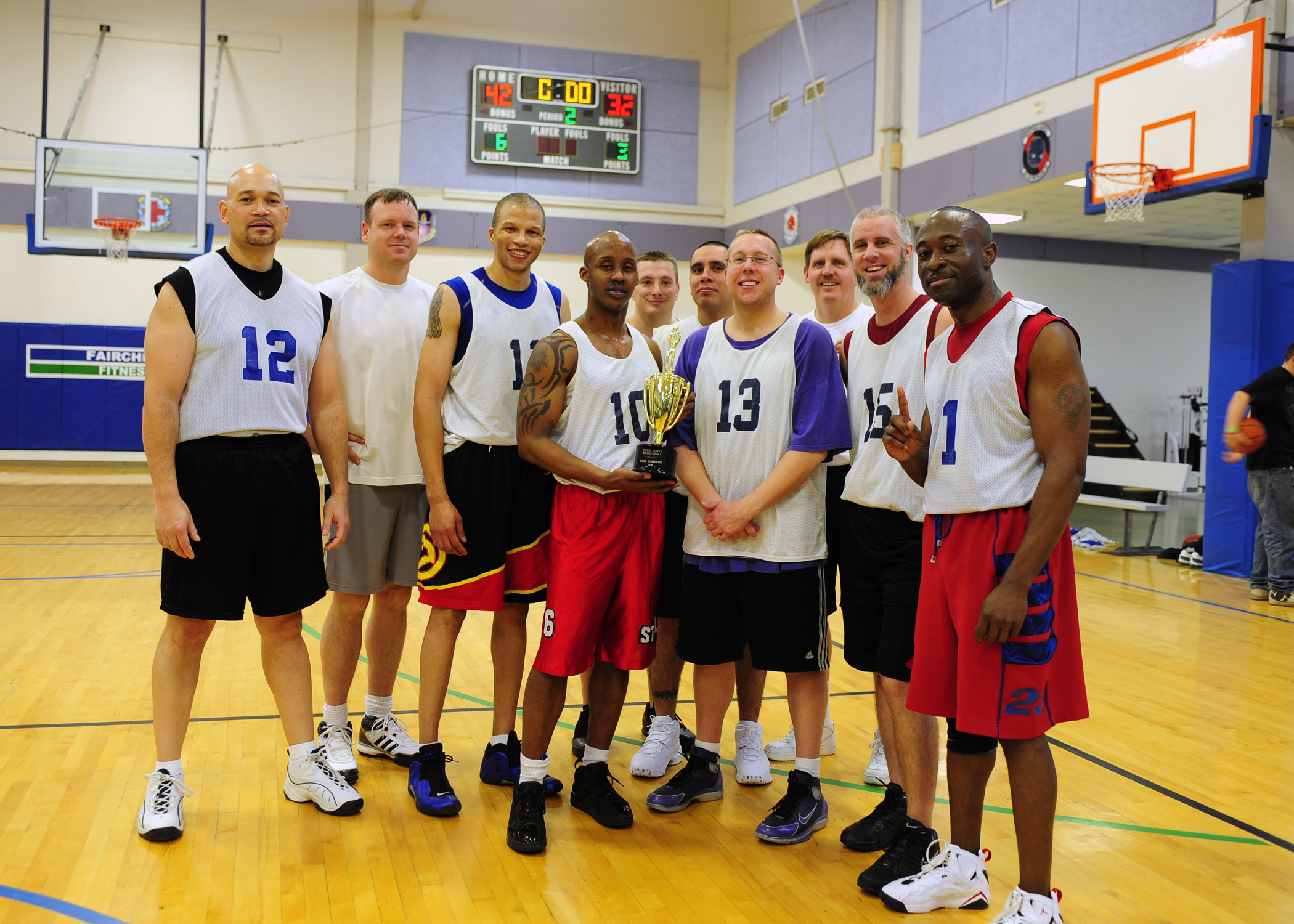 Nothin’ but net! Fairchild members face off at Fitness Center ...