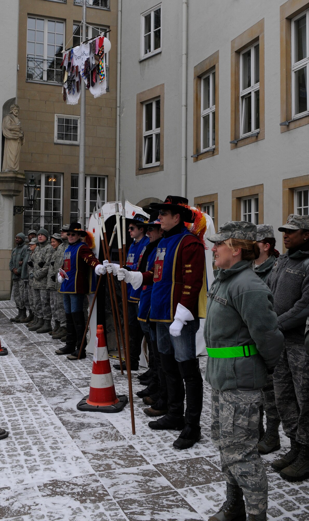 Airmen defend Bitburg townhall key > Spangdahlem Air Base > Article Display