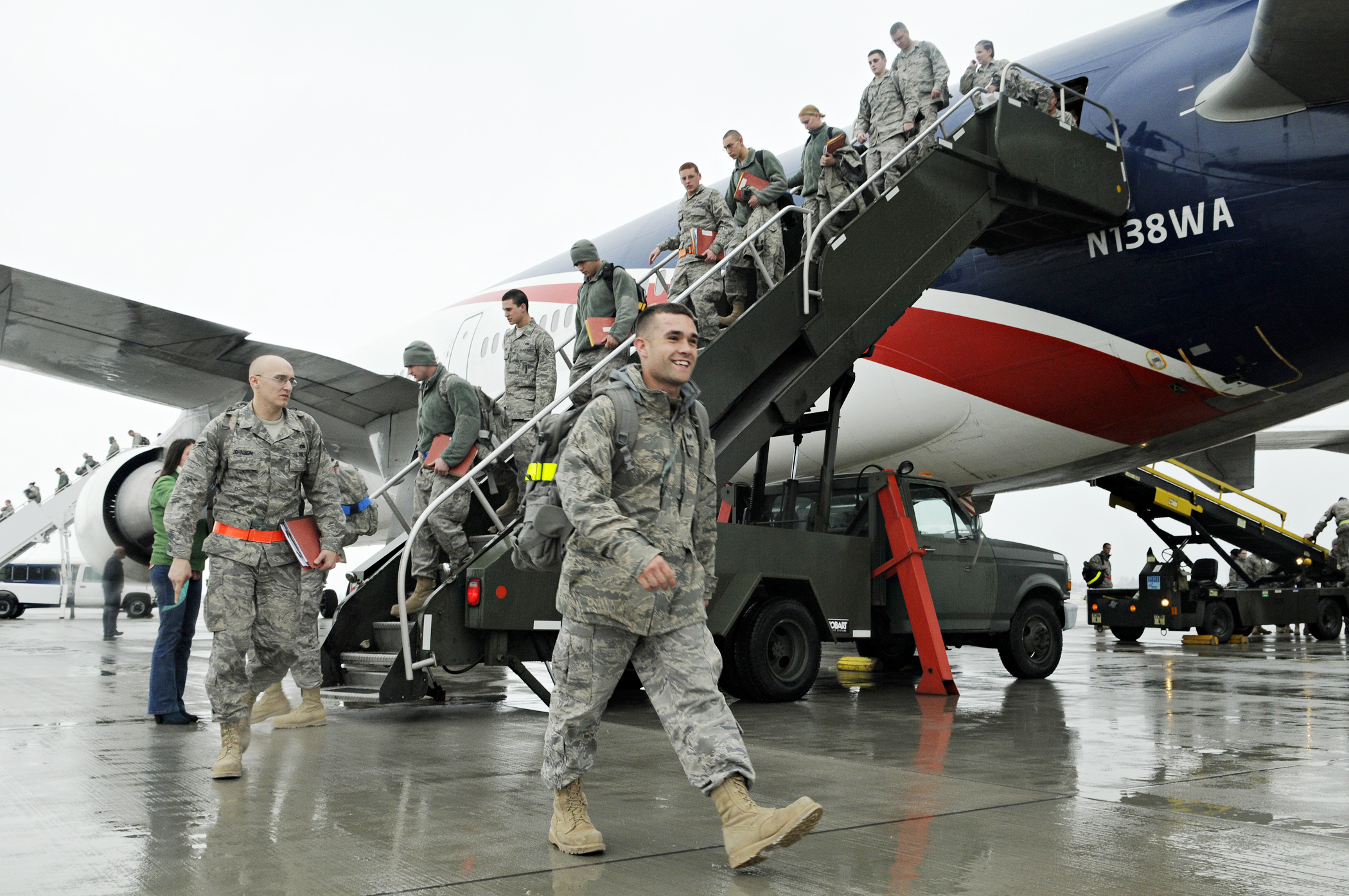Spangdahlem team returns home