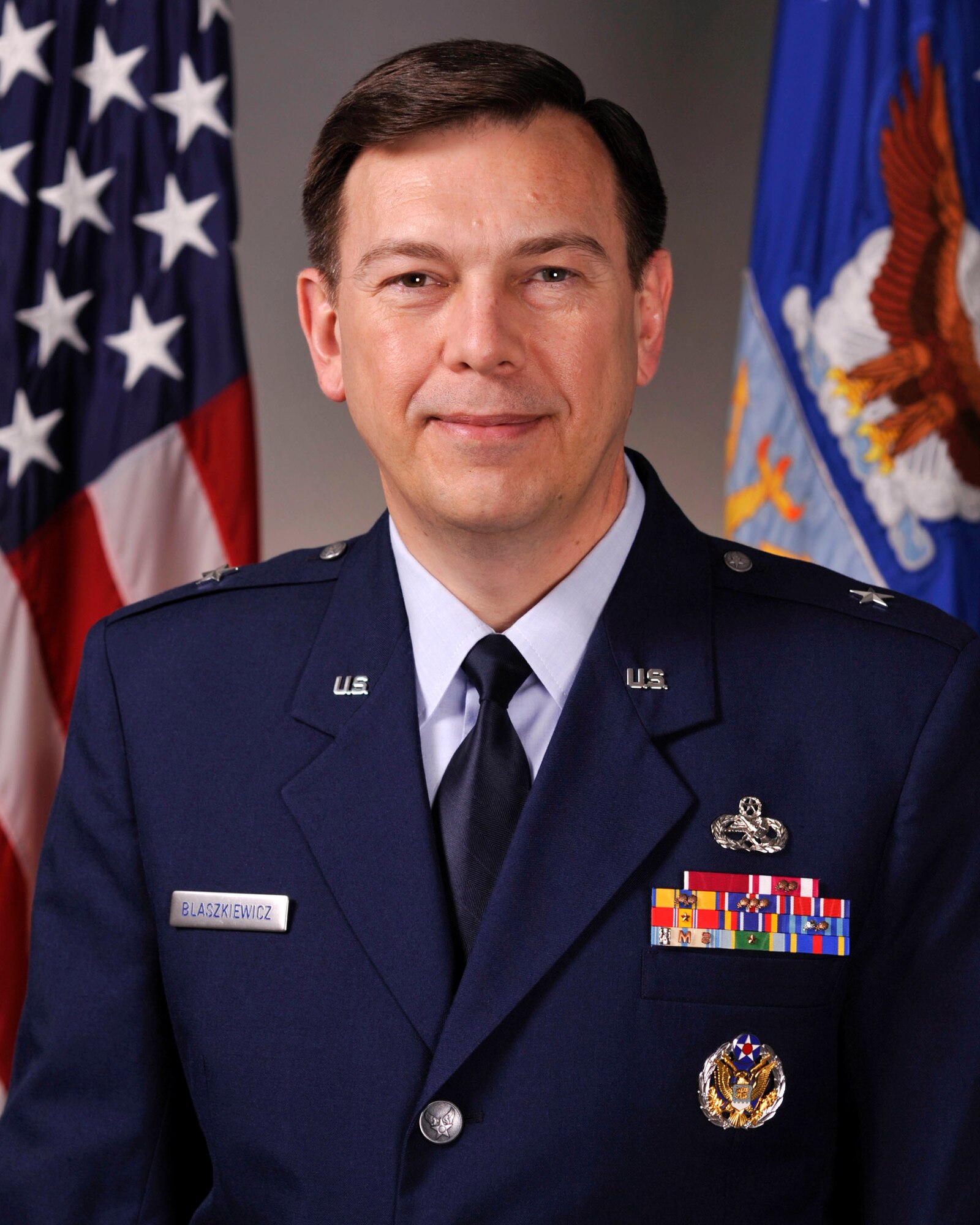 GARY BLASZKIEWICZ > Air Force > Biography Display