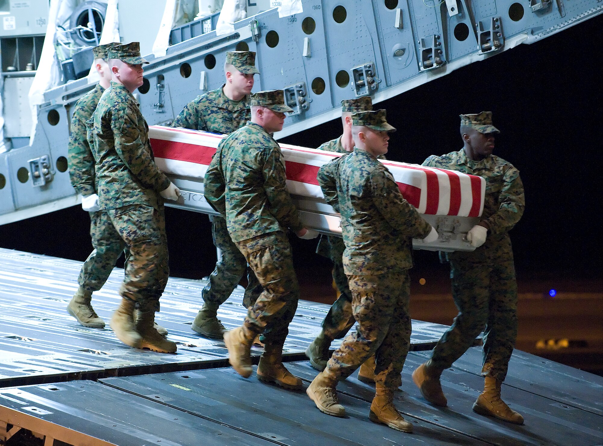 Marine Corps Lance Cpl Jacob H Turbett Honored In Dignified Transfer