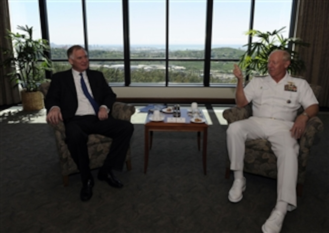 U.S. Ambassador to Australia Jeffrey Bleich and Deputy Secretary ...