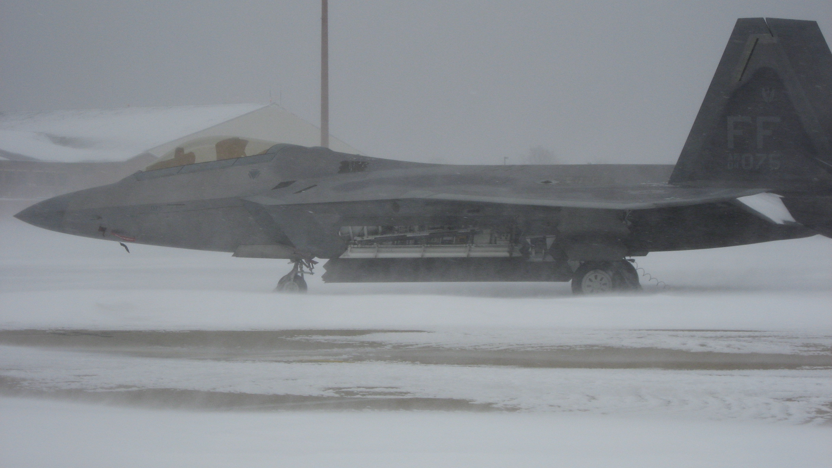 633 CES battles snowstorm, keeps missions underway