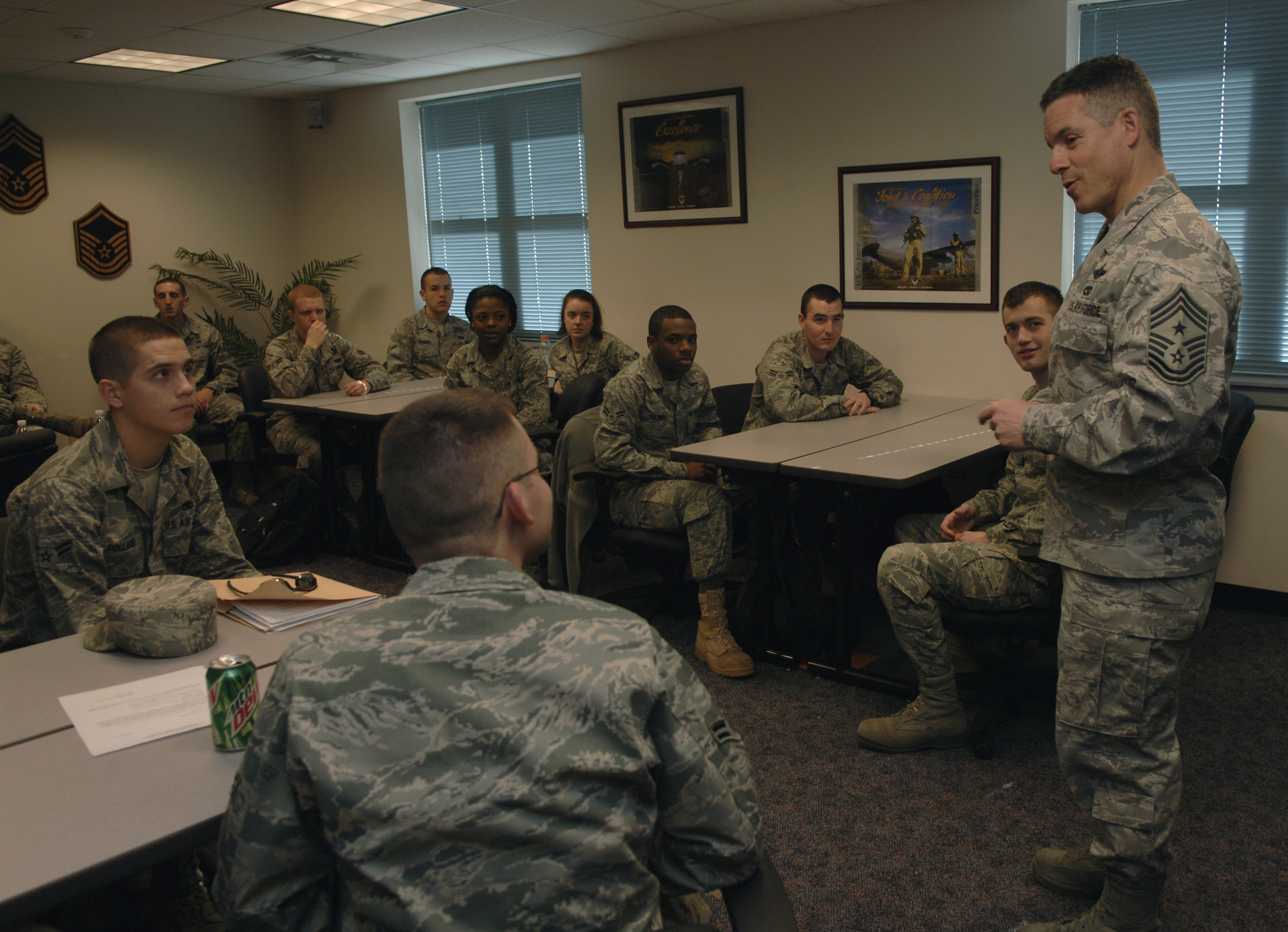 AMC command chief visits Joint Base Charleston > Air Mobility Command ...