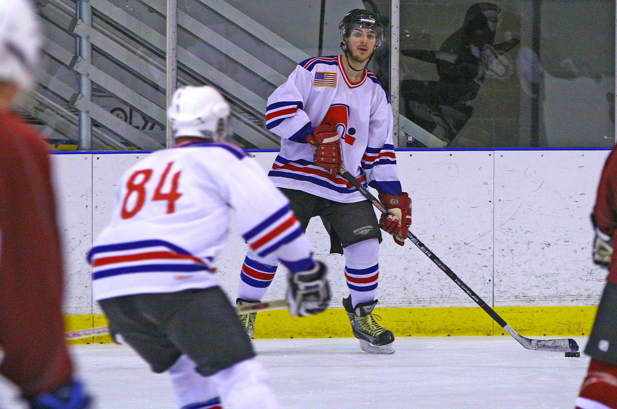 Ice in their veins: Father, son share love of hockey playing on Tinker ...