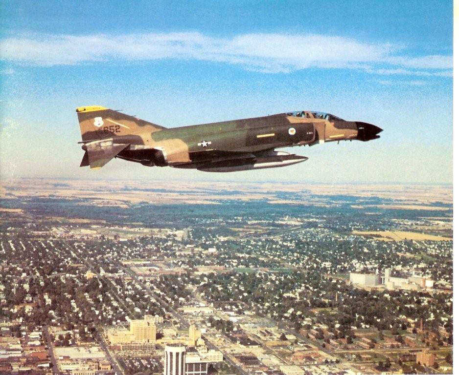 F-4 over Springfield