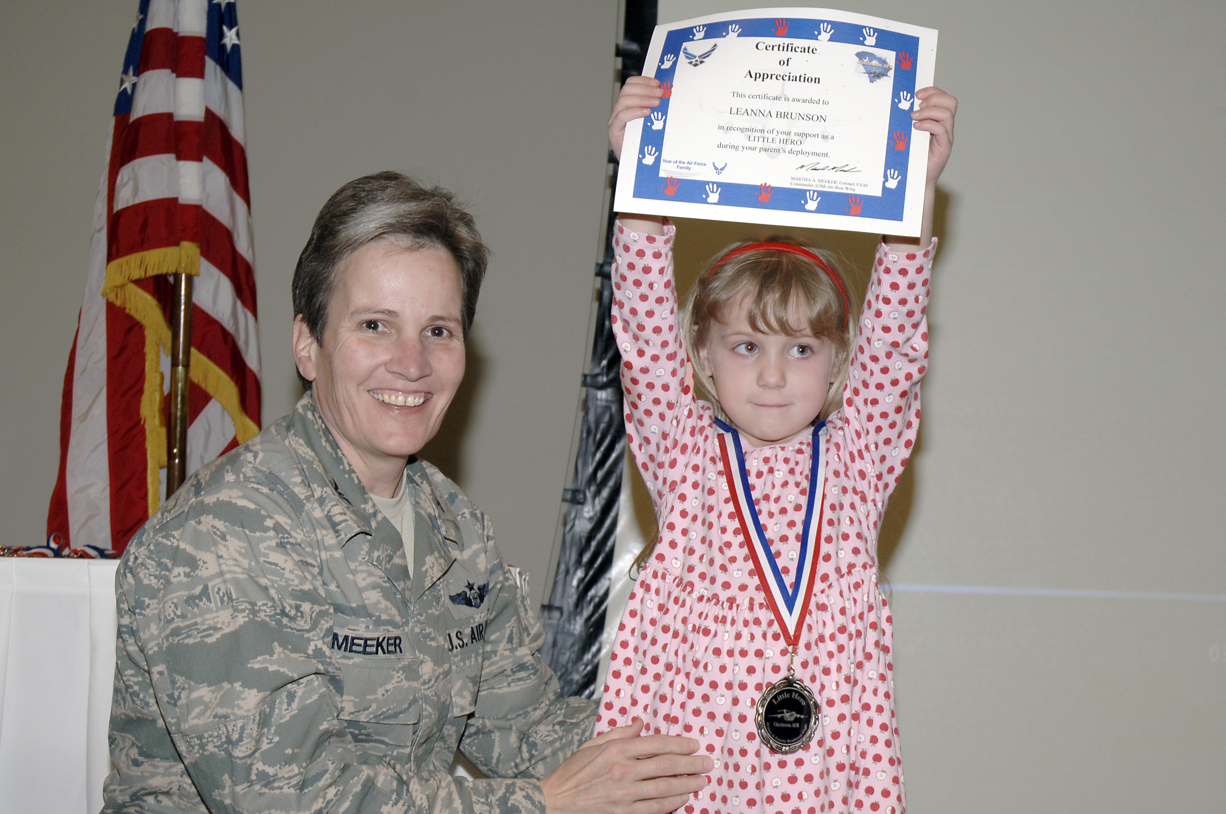 Little heroes recognized for sacrifices during parents' deployments