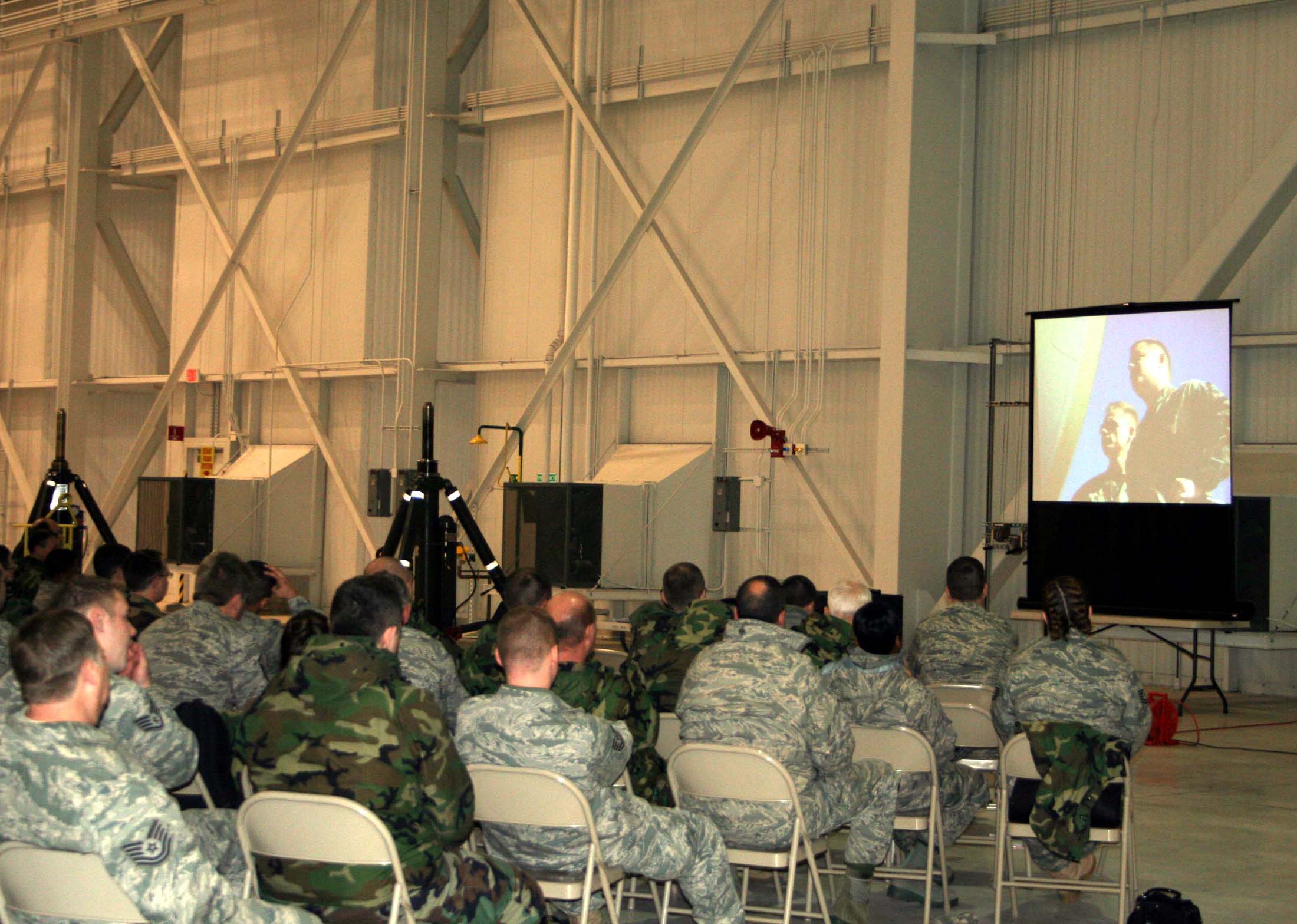 445th Maintenance Group mega training