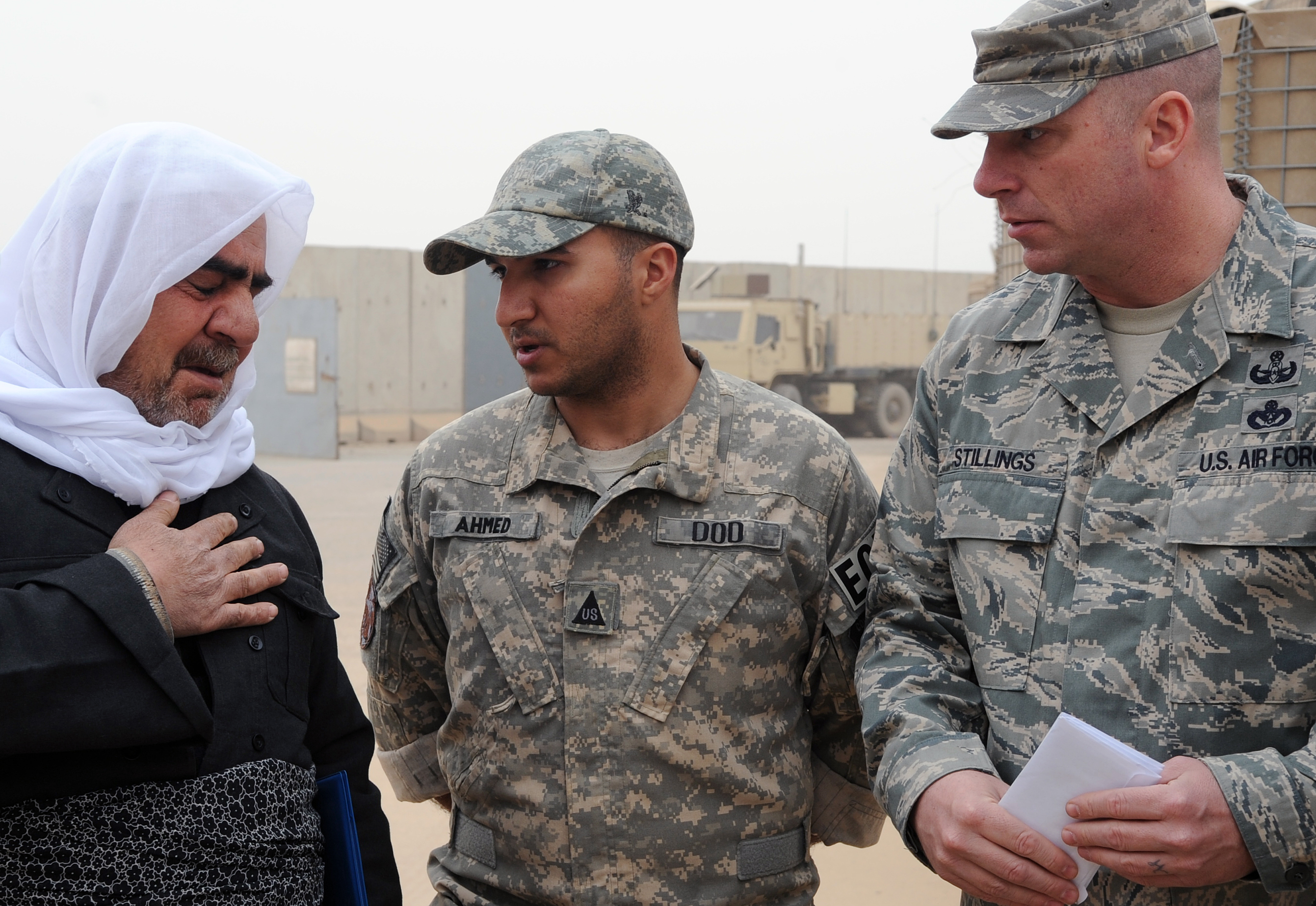 EOD unveils memorial, raises money to honor families of fallen Iraqi ...