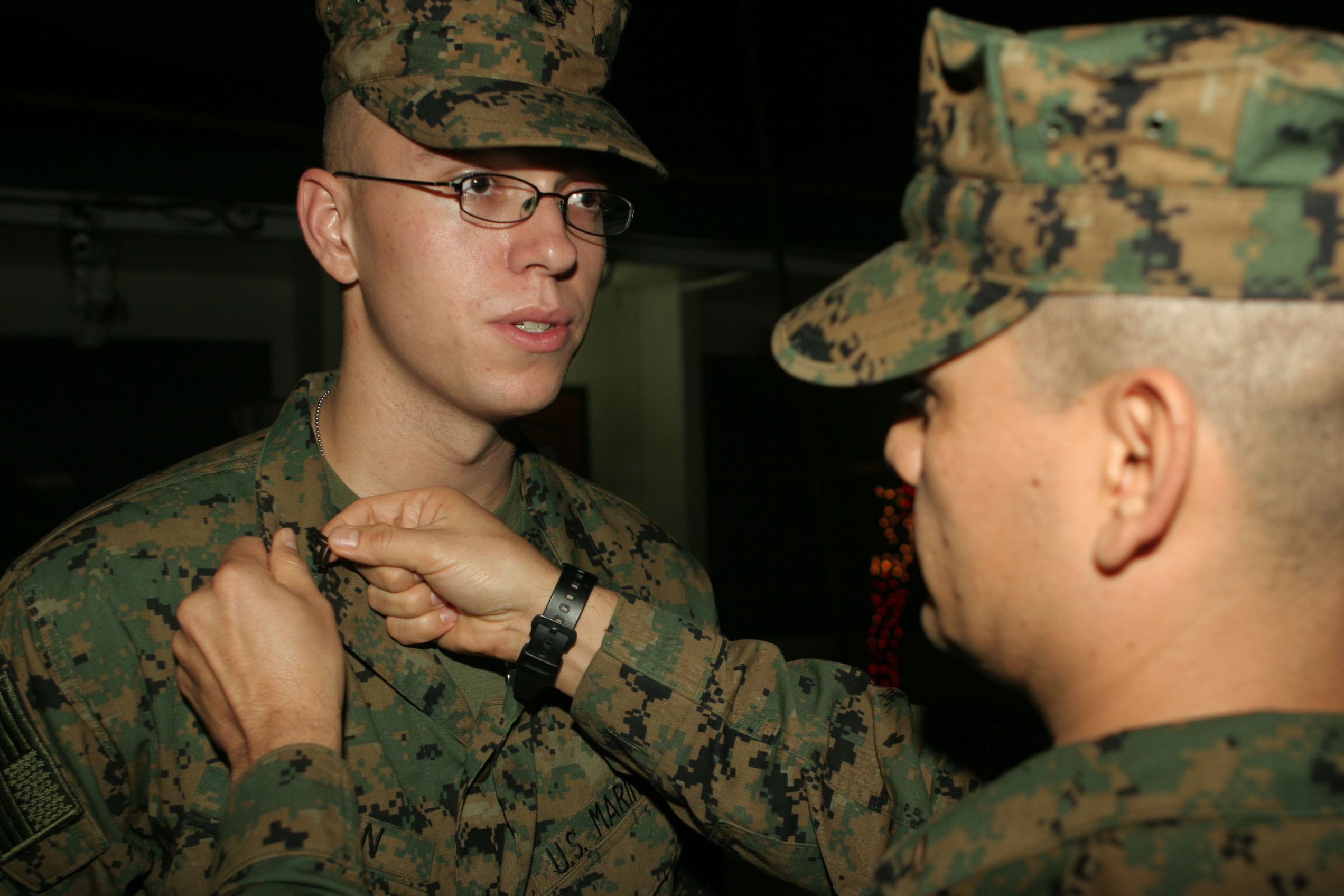JSOTF-P Marines start new year with promotion > U.S. Marine Corps ...