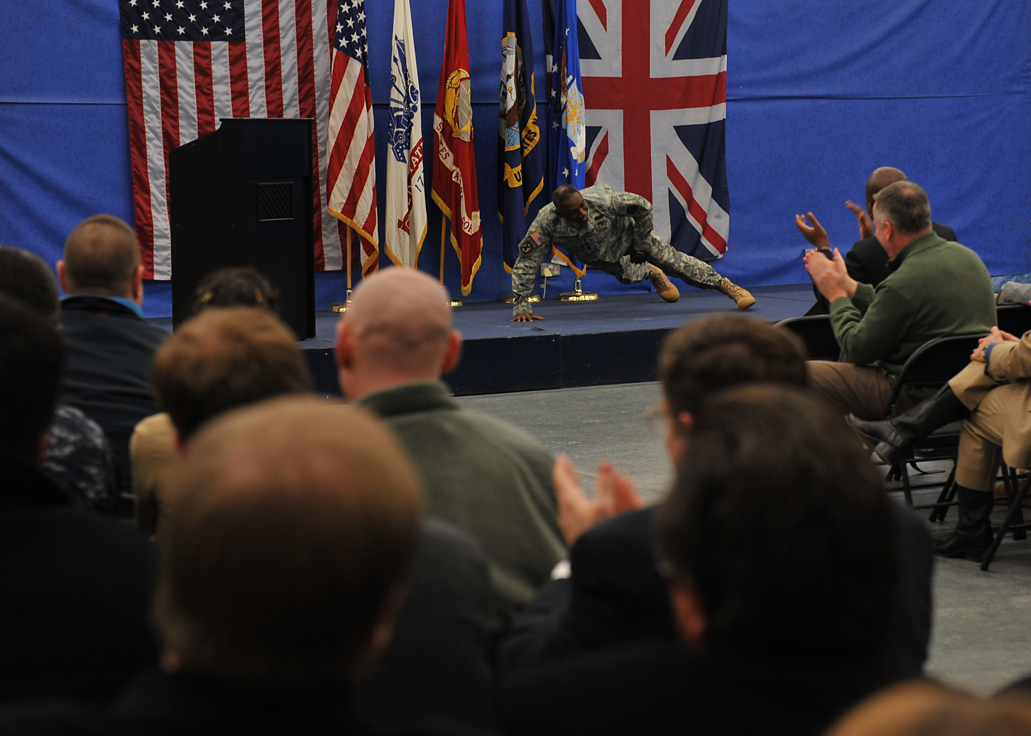 General William E. “Kip” Ward visits IKD-M at RAF Molesworth