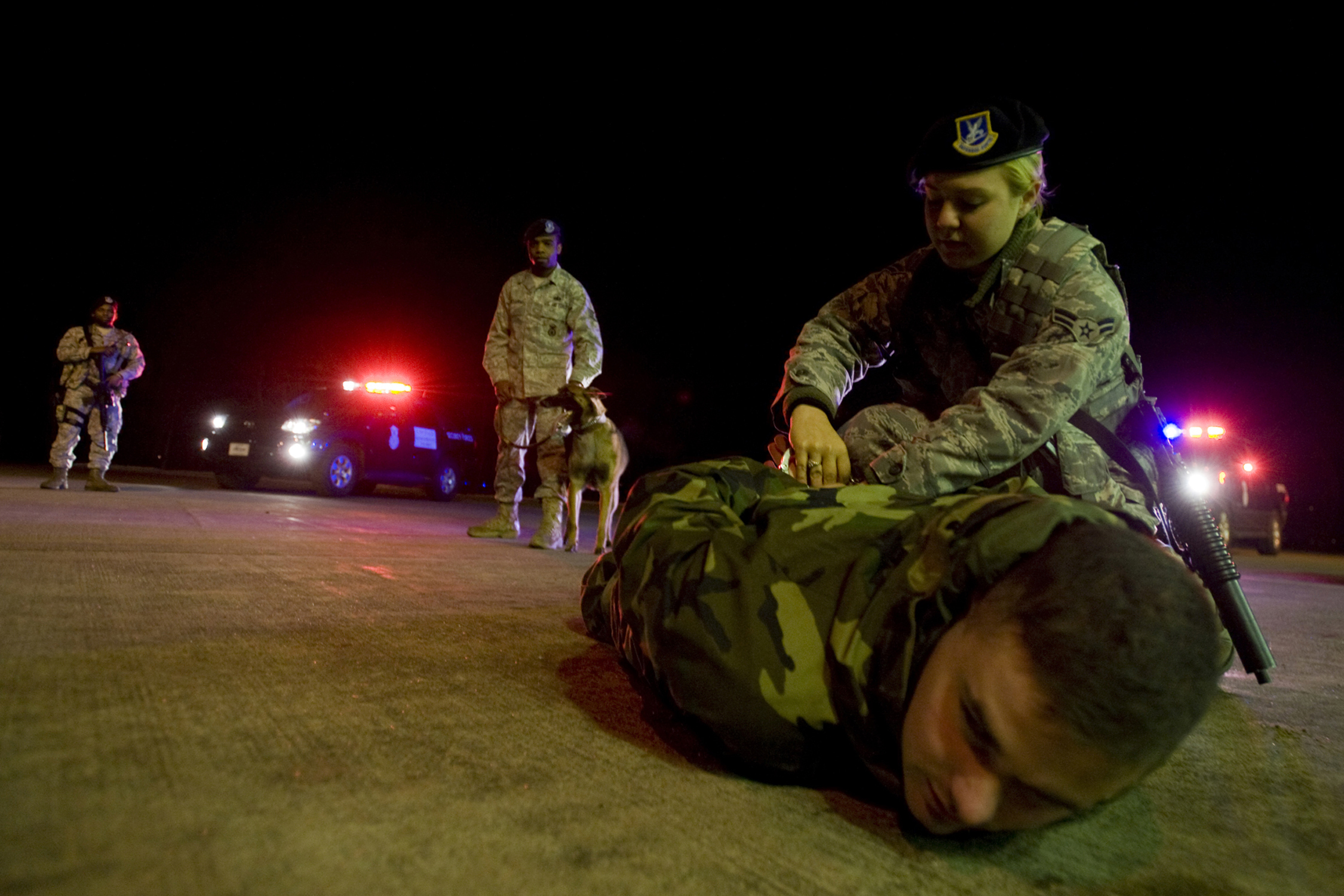 35 SFS trains security breach exercise