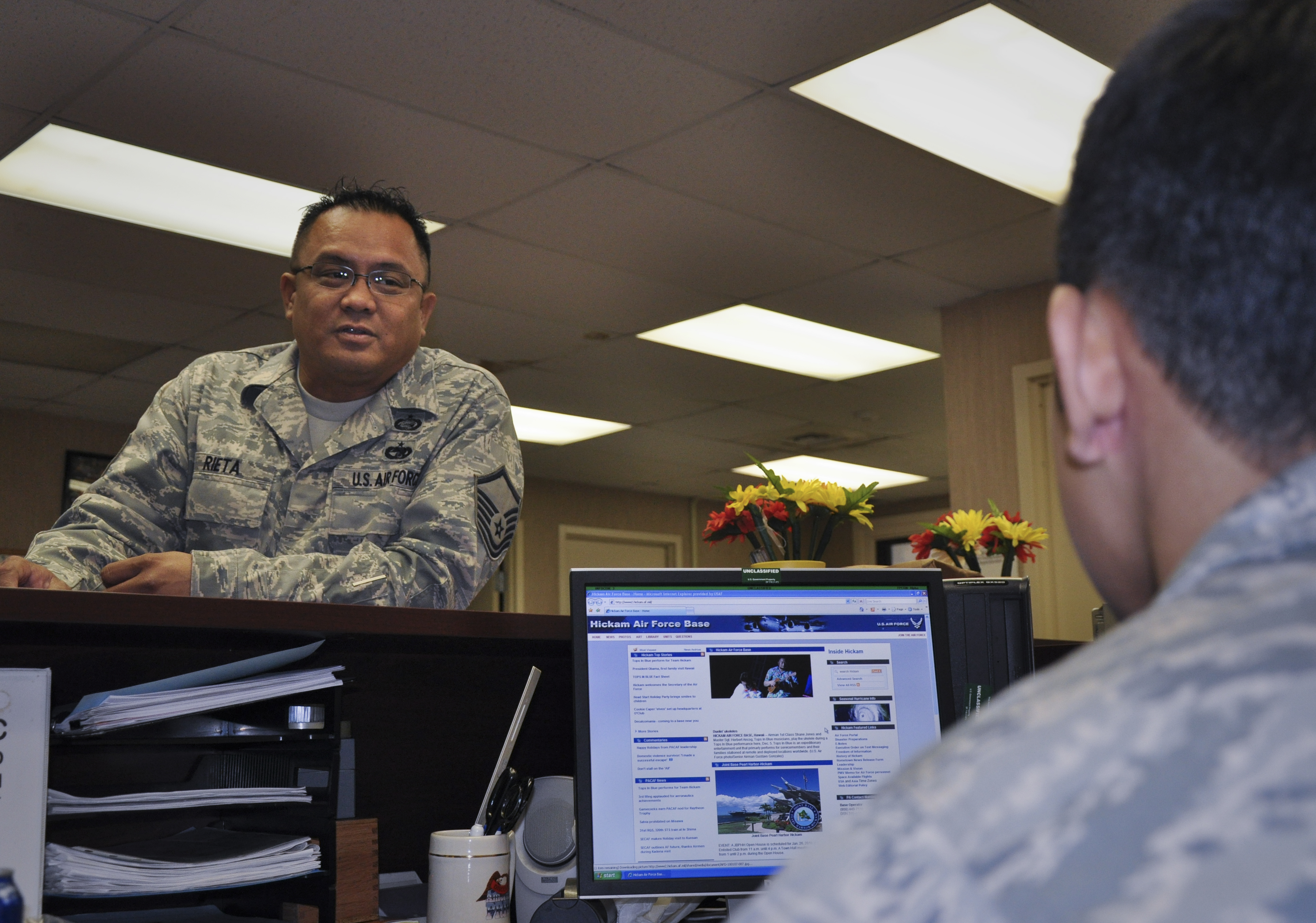 Reserve training manager receives PEP to master sergeant > 4th Air ...