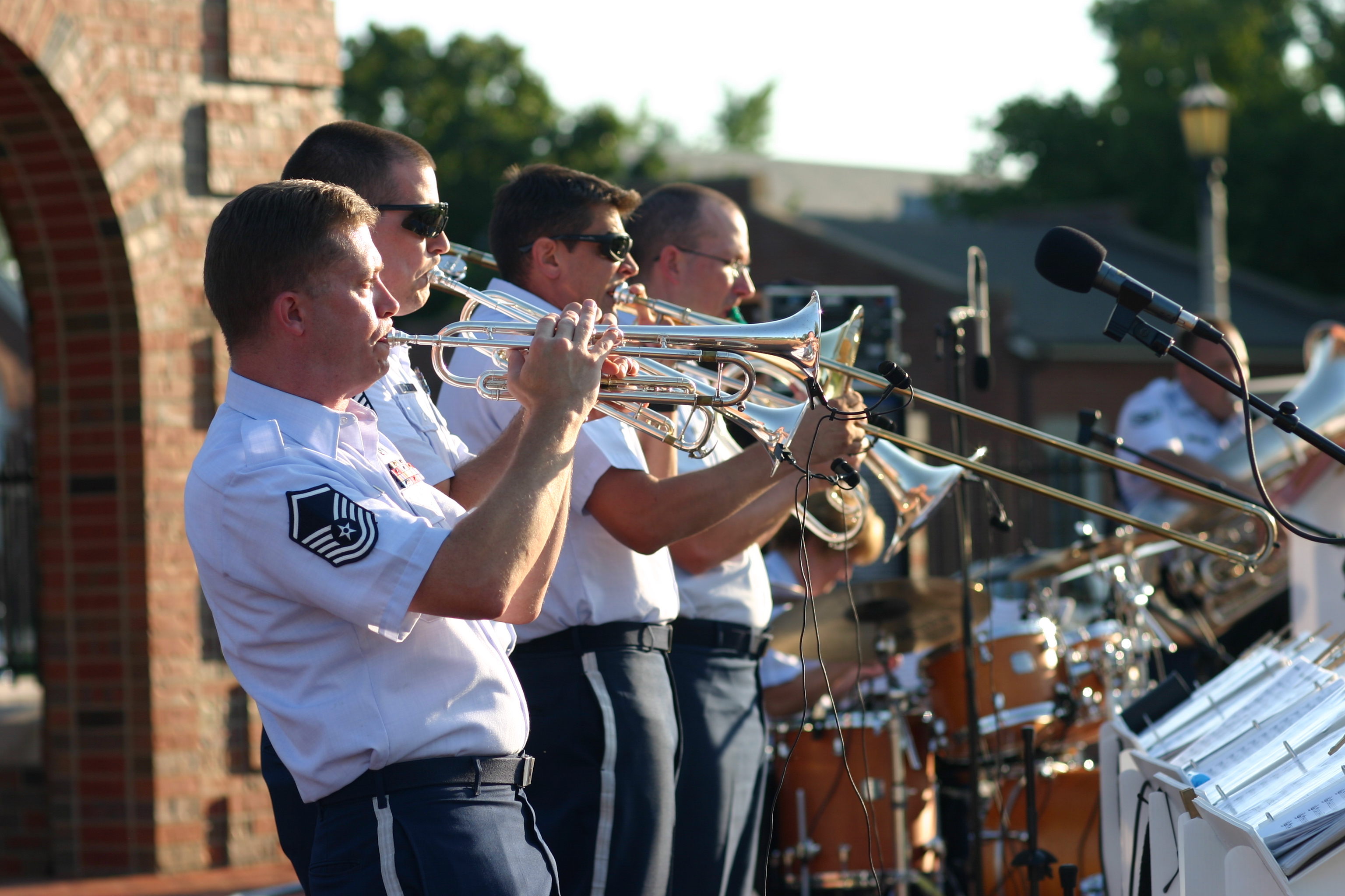Hot Brass horn section
