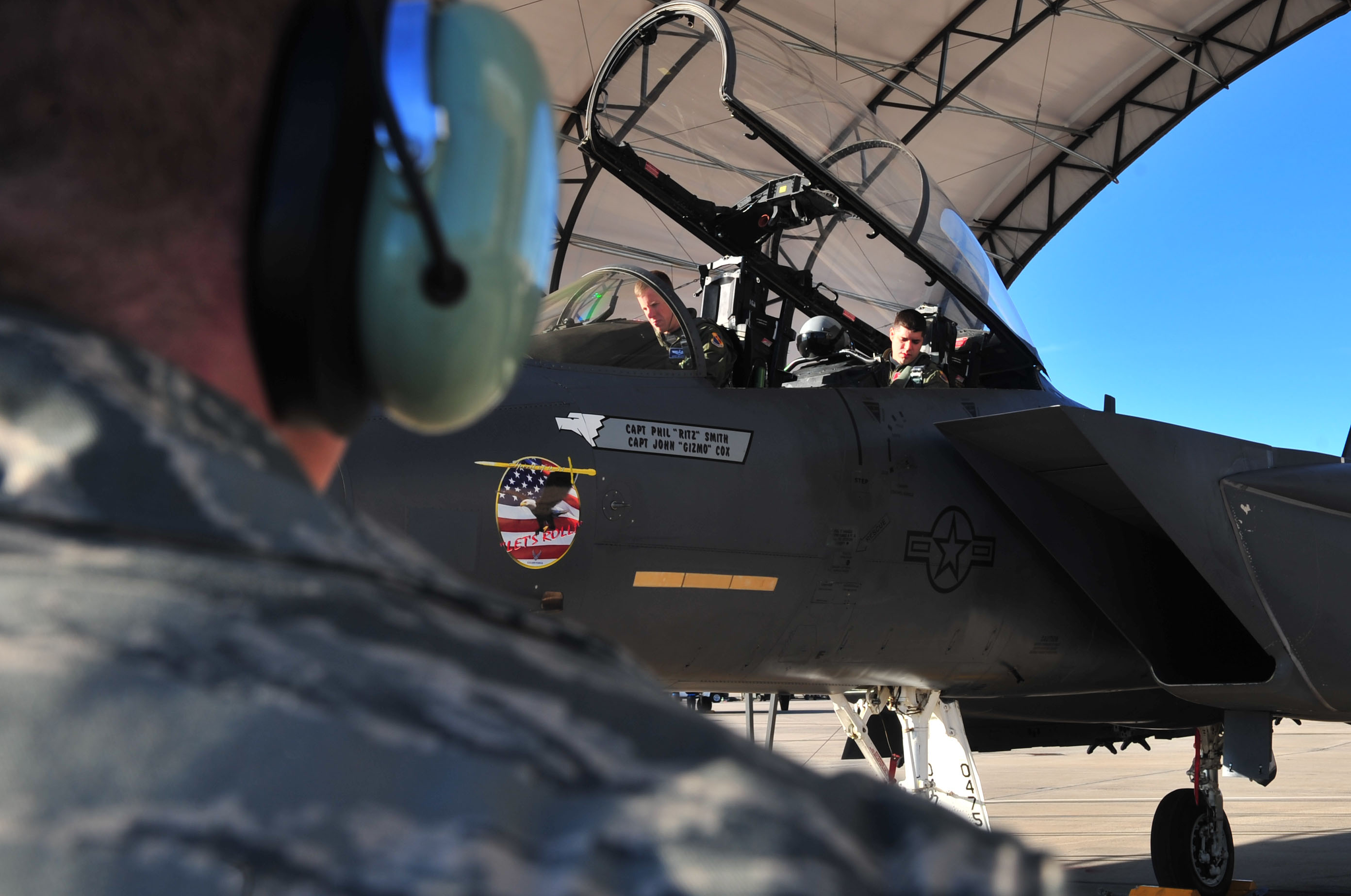 Strike Eagle demo team showcases capabilities, says 'thanks' > Seymour ...