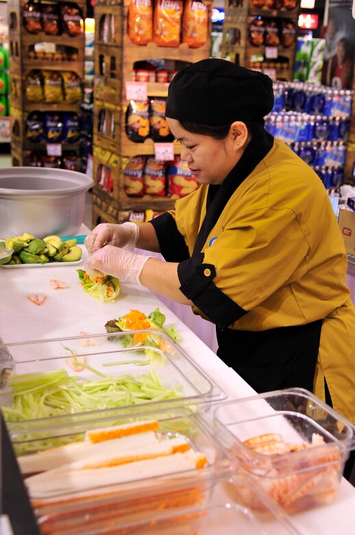 Sushi at the Commissary not just raw fish > Buckley Space Force Base ...