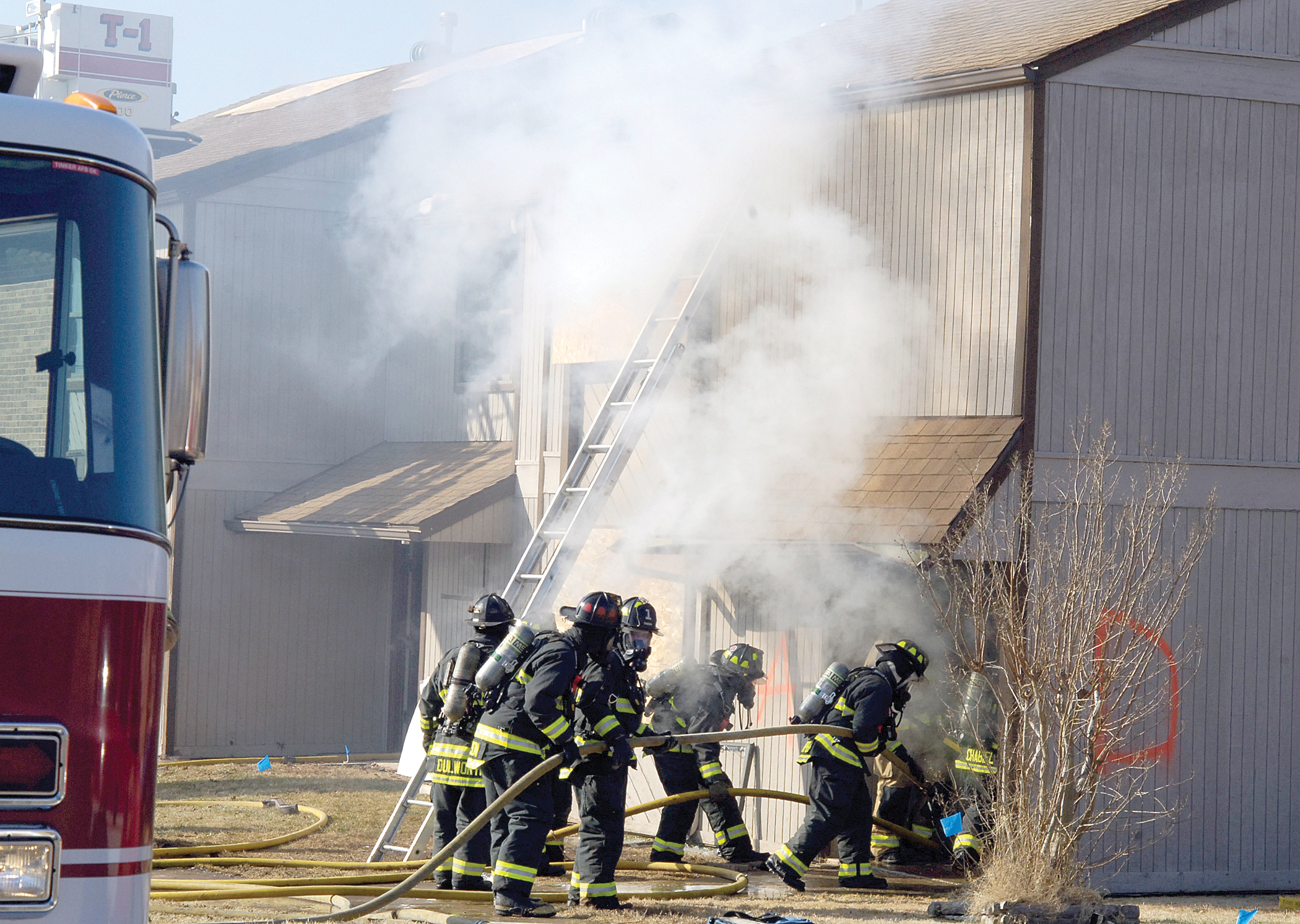 Where there’s smoke...there’s fire training > Tinker Air Force Base ...