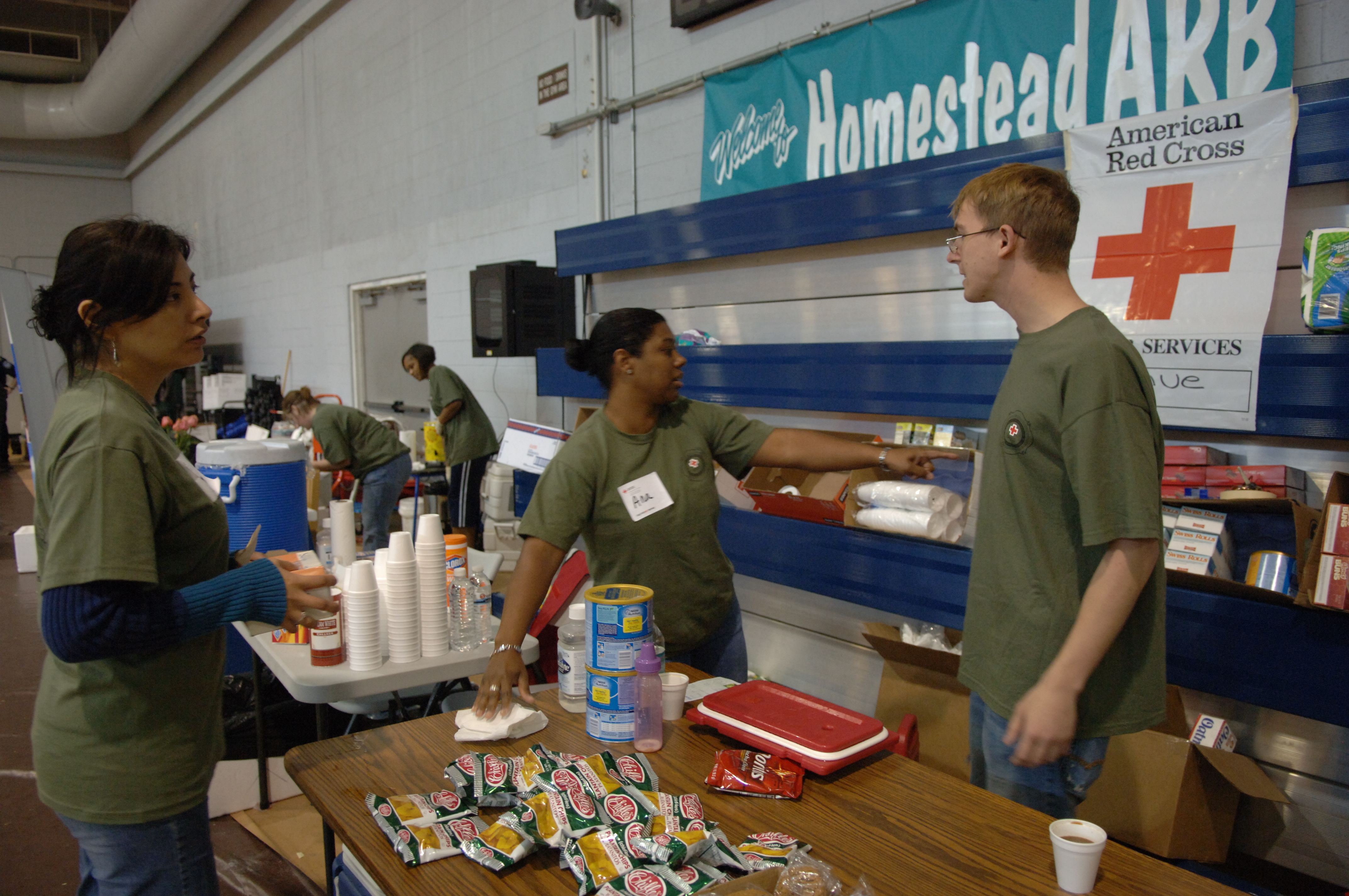American Red Cross aids military relief effort at Homestead > Joint ...