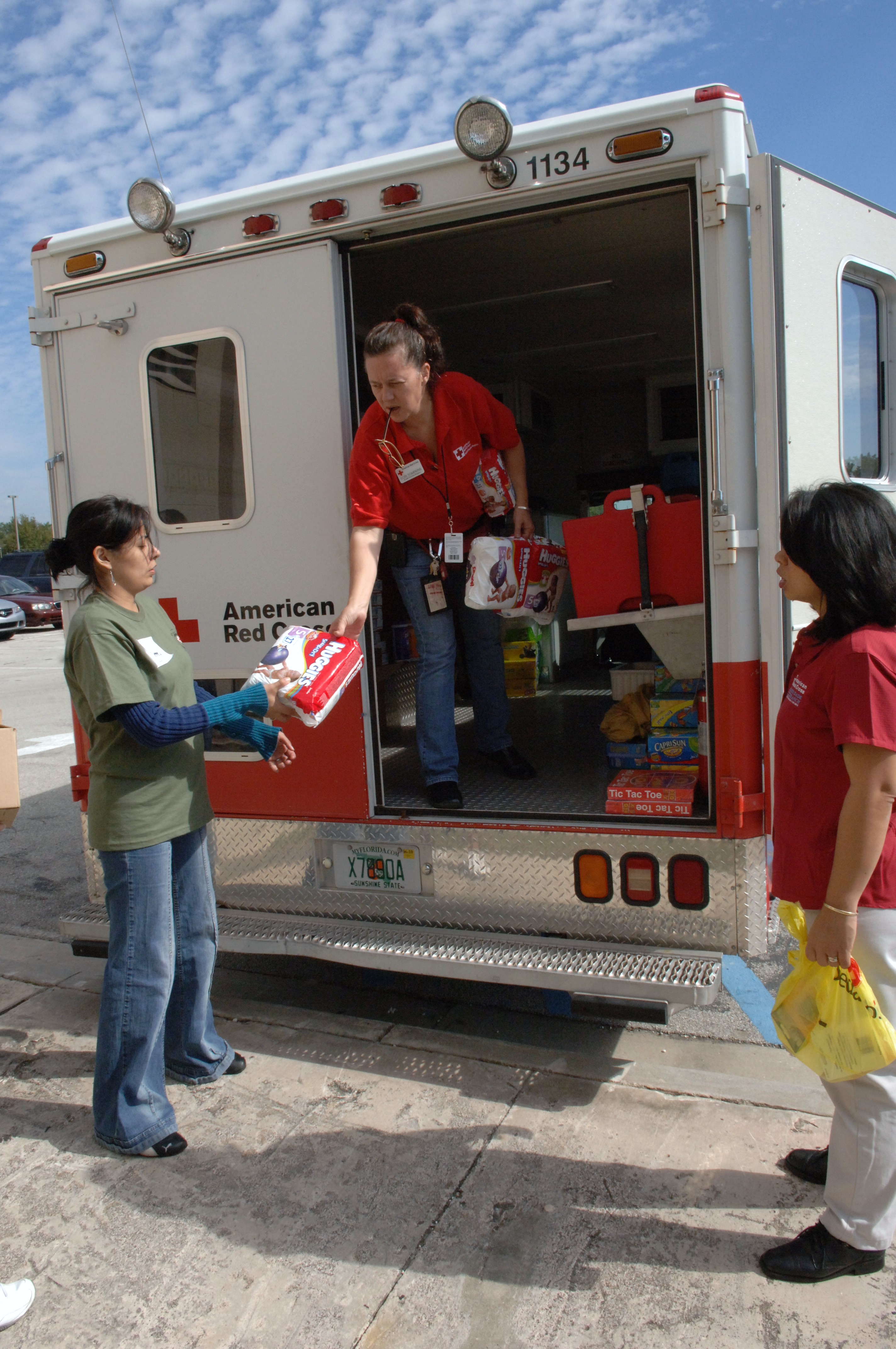 American Red Cross aids military relief effort at Homestead > Homestead ...