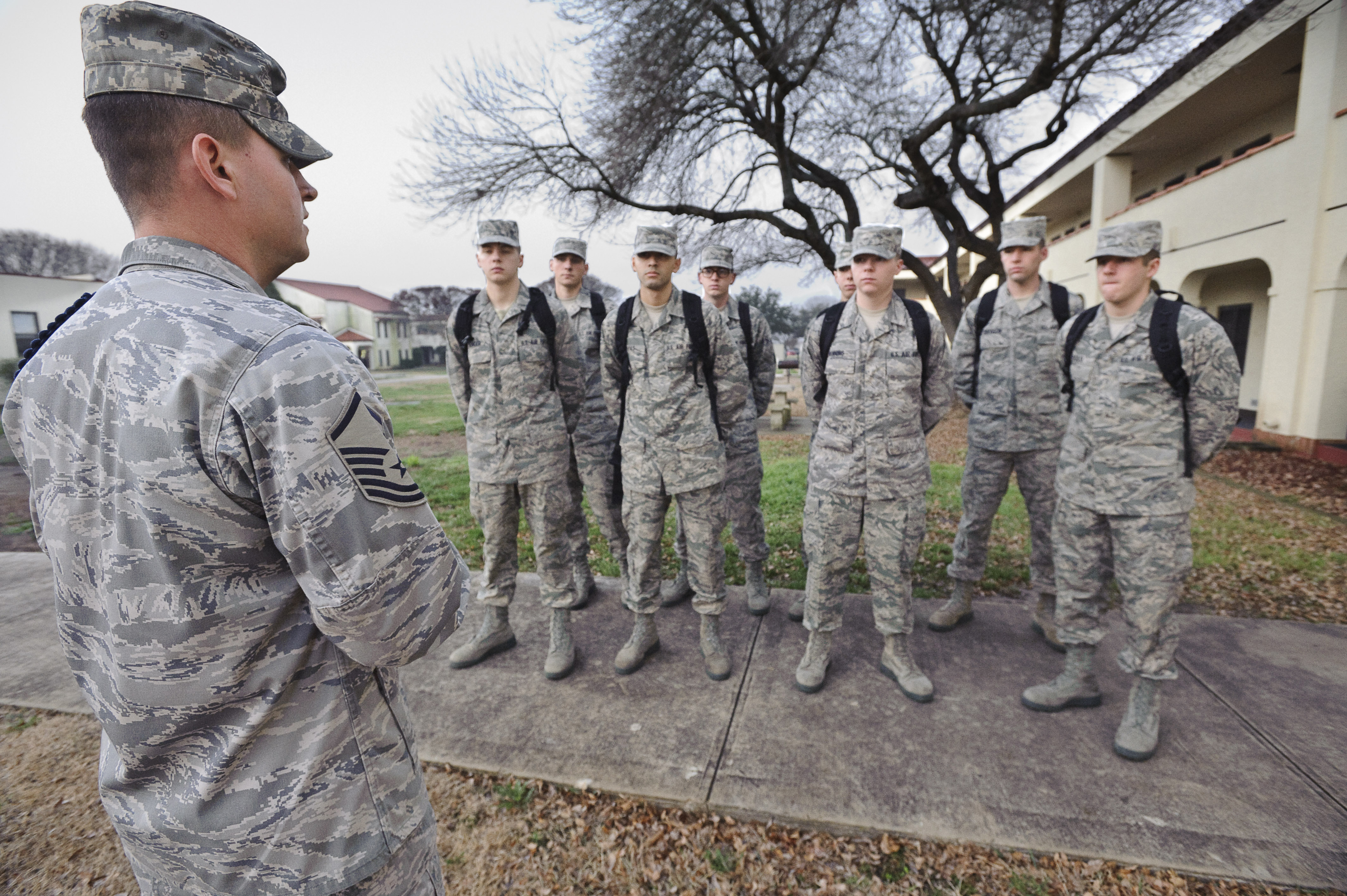 First group of BMT graduates begin Sensor Operator tech school > 33rd ...