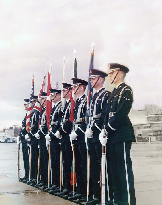 USAF Honor Guard Historical Photo
