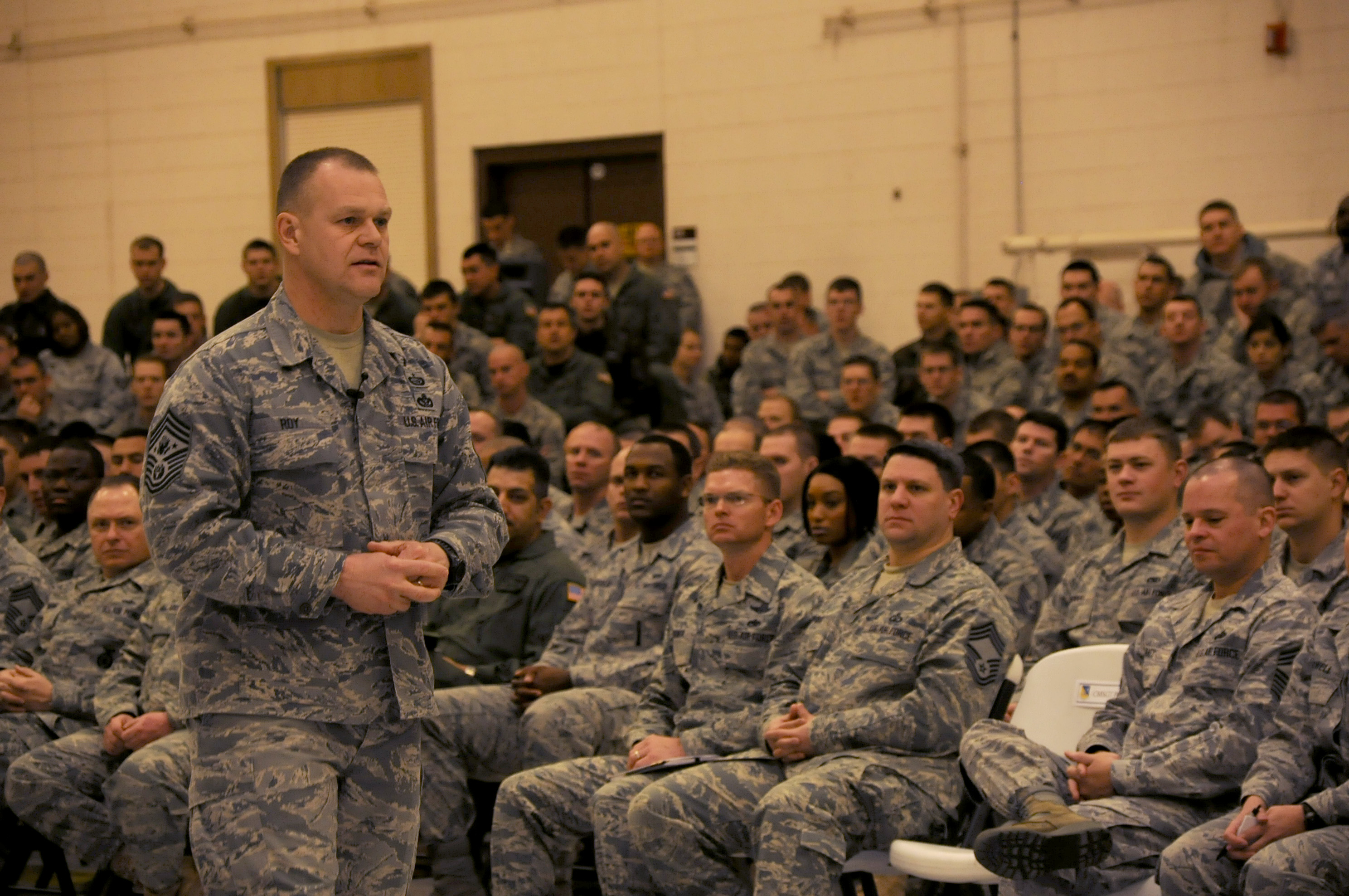 Top AF NCO addresses key Cannon issues during visit > Cannon Air Force ...