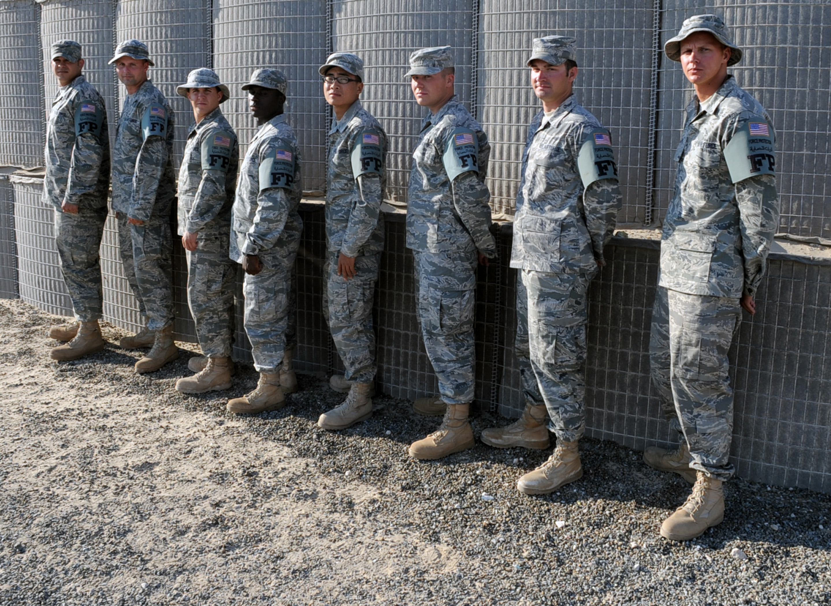 B-1 maintenance Airmen deployed as force protection escorts assist with ...