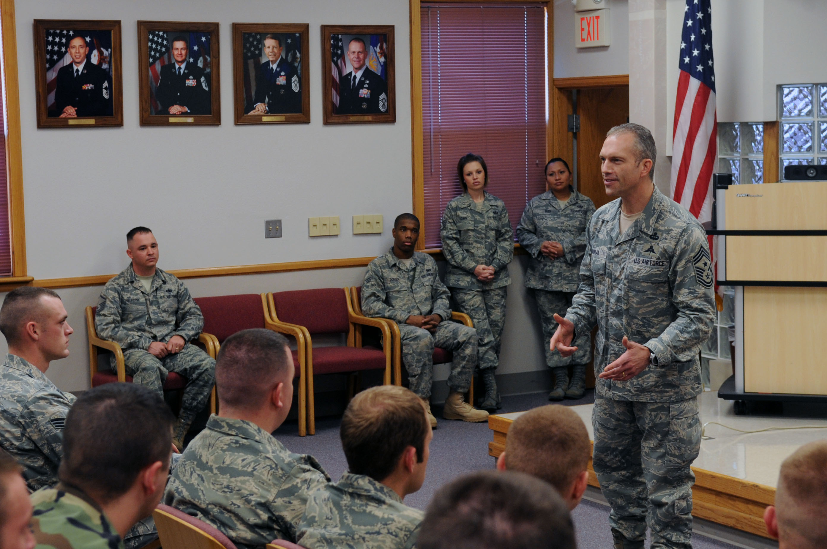 Air Combat Command chief visits Barksdale AFB