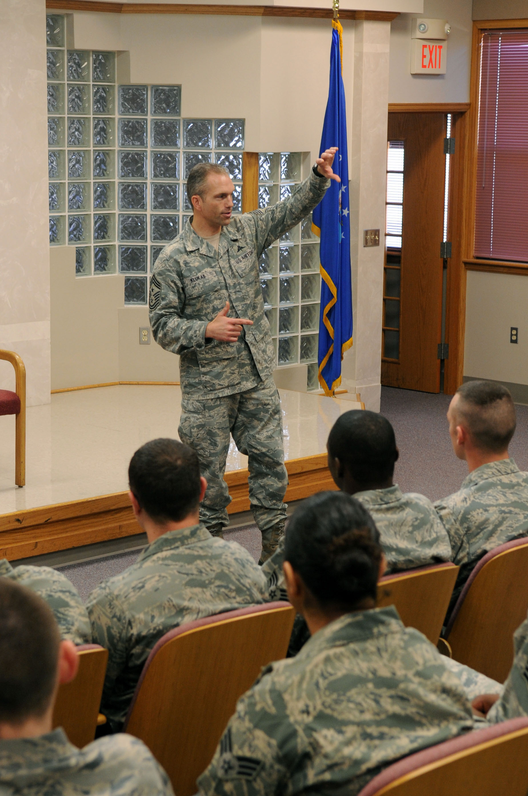 Air Combat Command chief visits Barksdale AFB