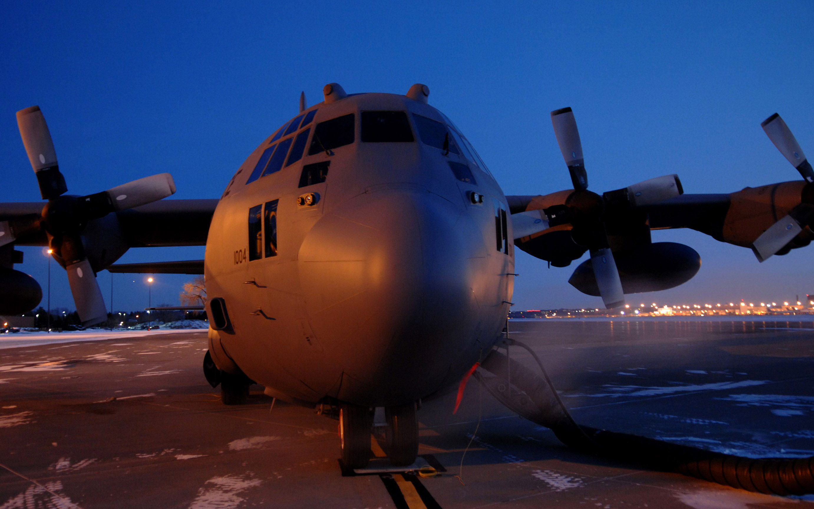 Cold weather sunset Herc