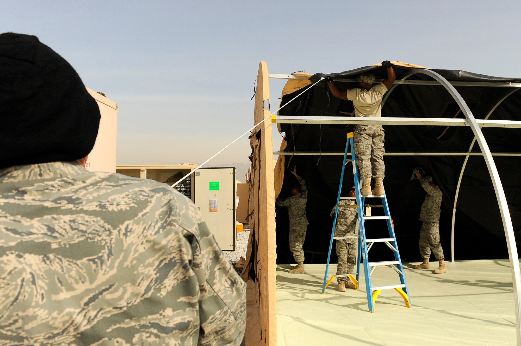 Bagram Airfield Living Conditions