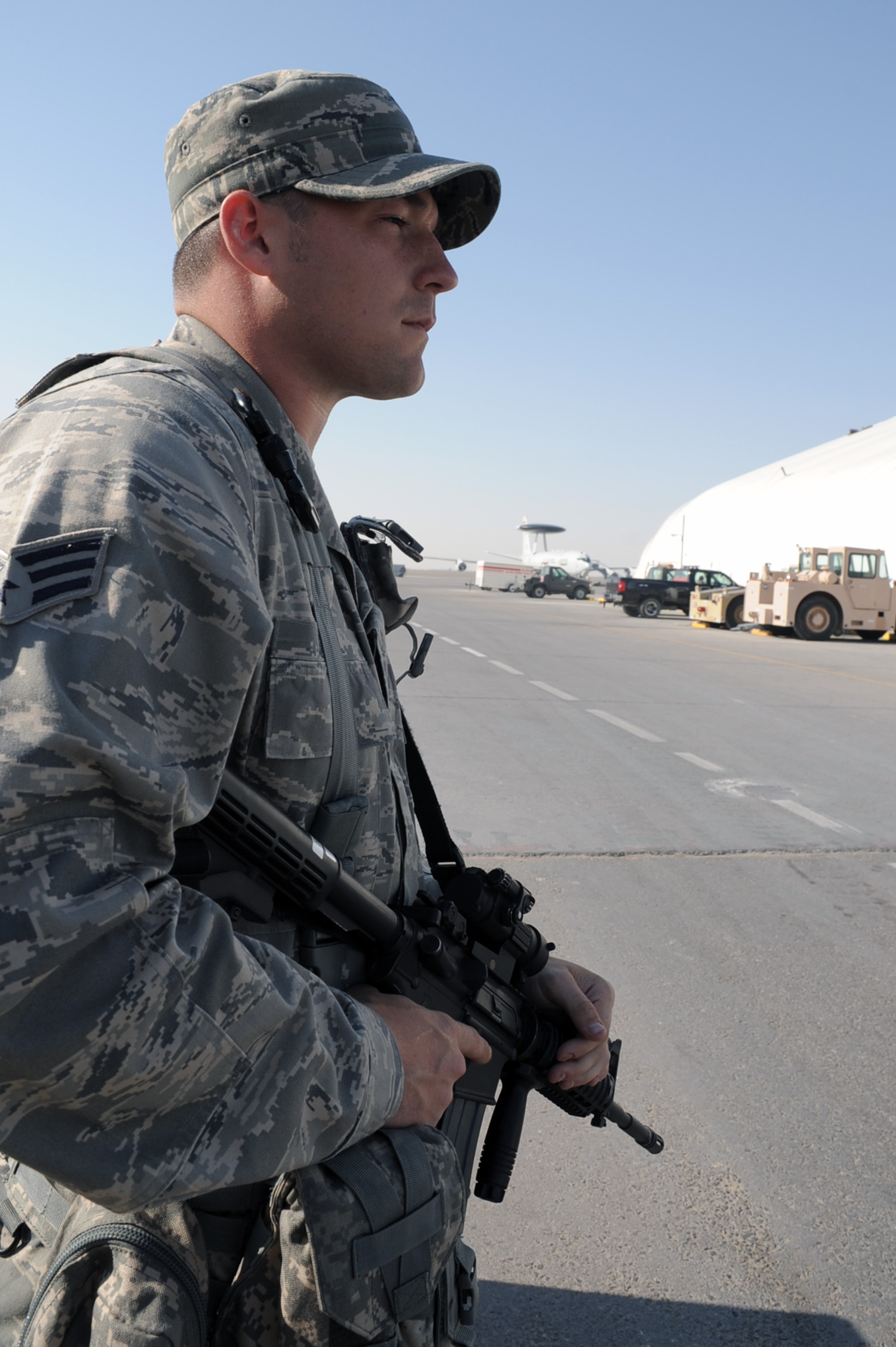 Ohio native supports security forces mission in Southwest Asia